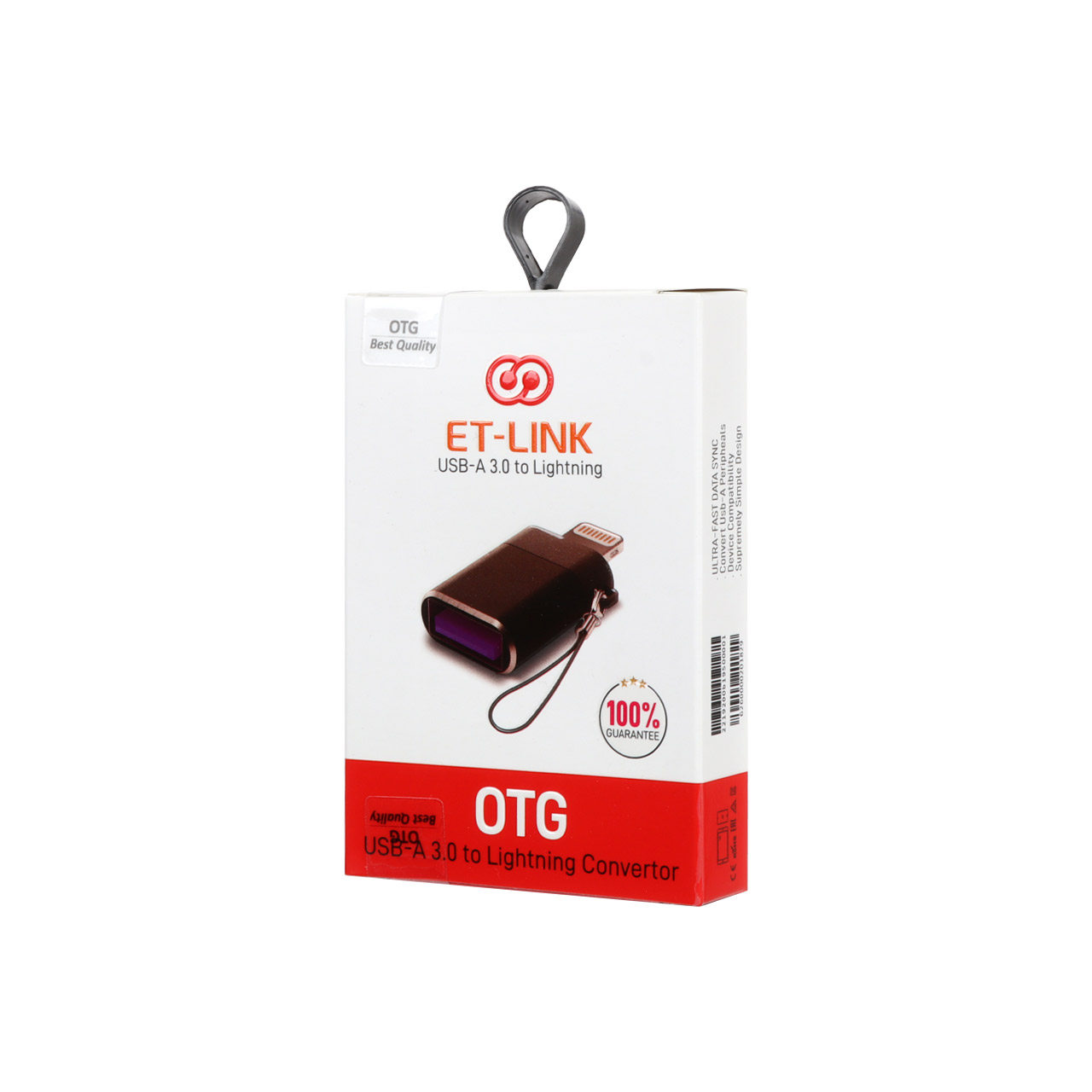 تبدیل ET-LINK USB3.0 OTG Lightning -مشکی - فروشگاه - پنل فروشگاهی eways