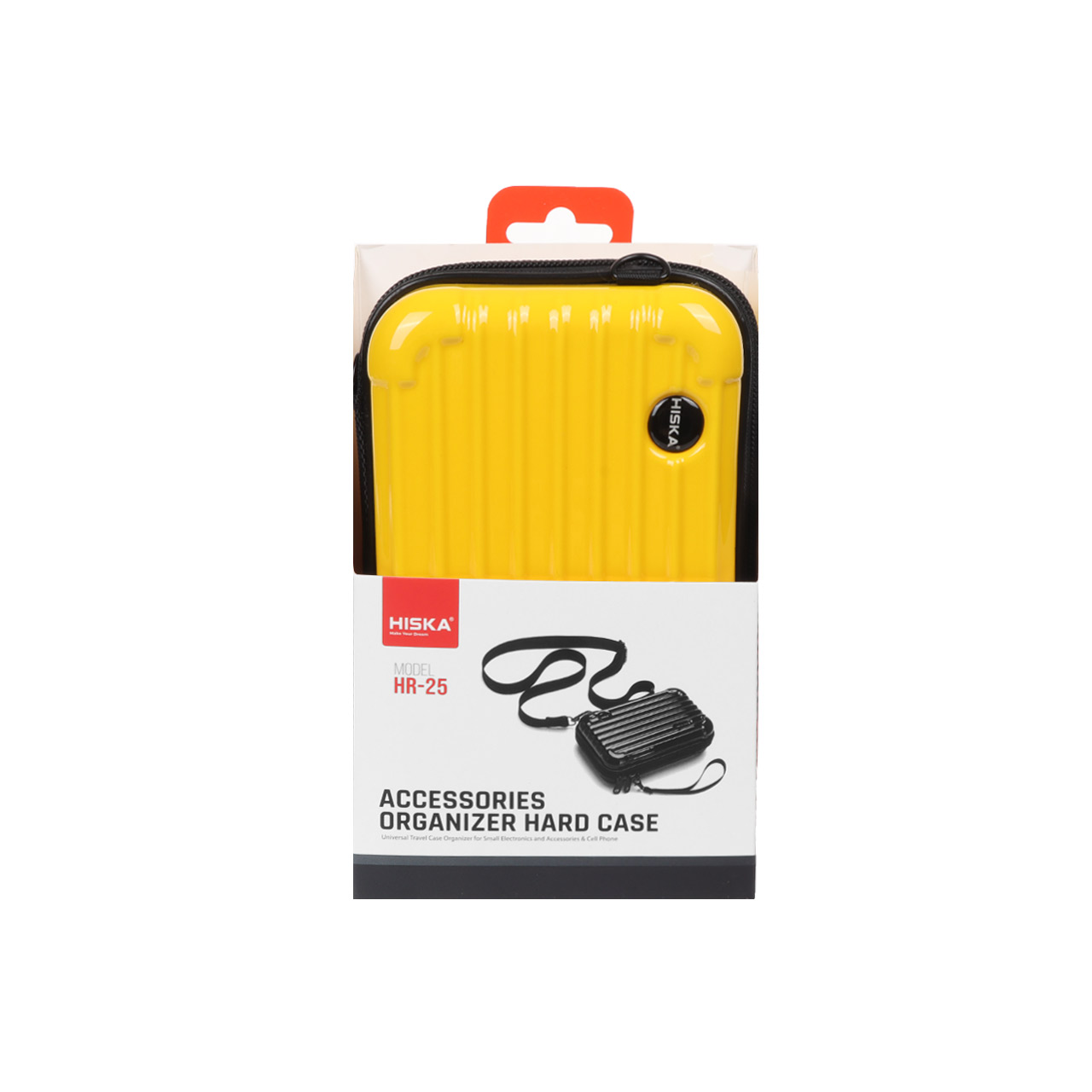 کیف اکسسوری Hiska مدل HR-25 - زرد - فروشگاه - پنل فروشگاهی eways