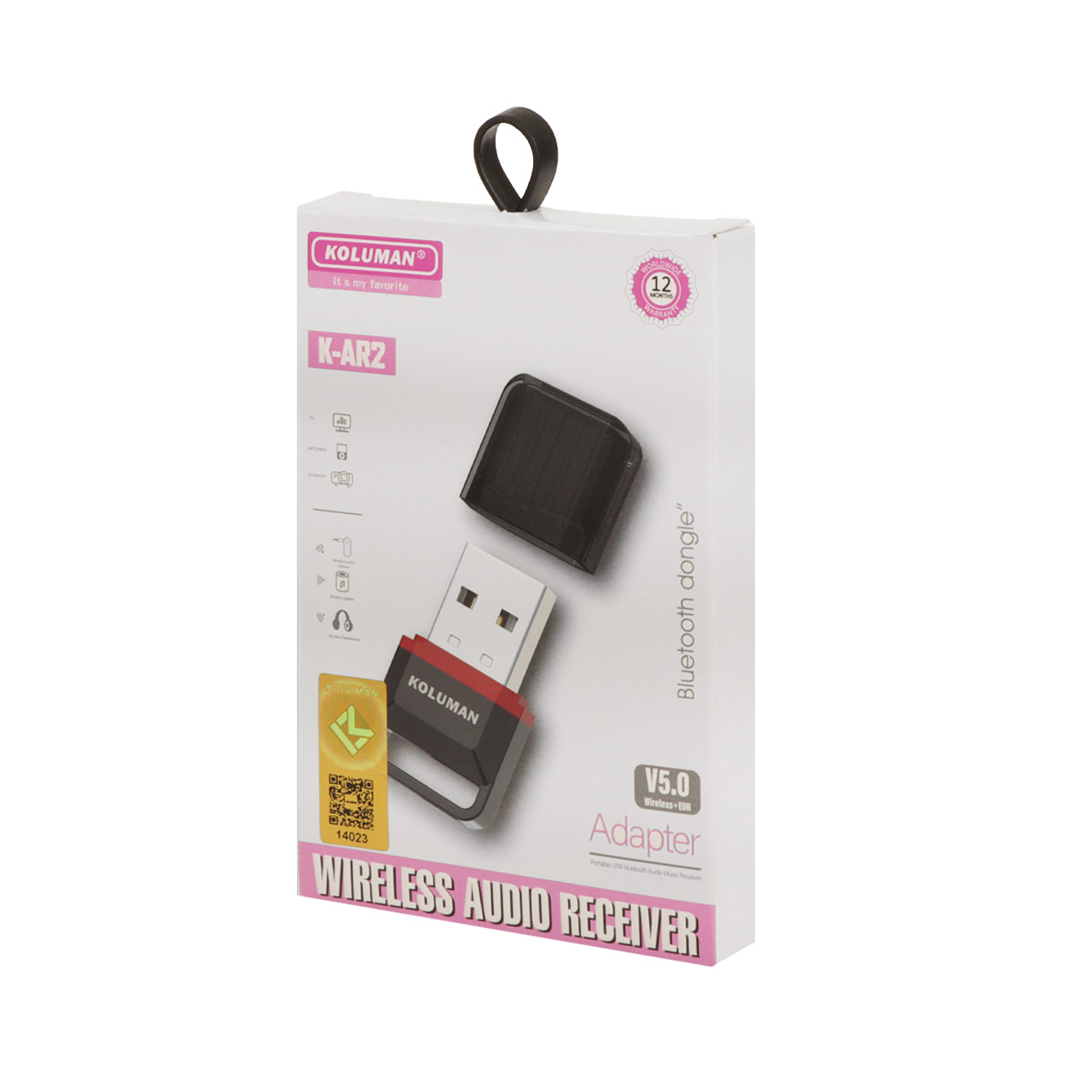 دانگل بلوتوث Koluman مدل K-AR2 - مشکی (گارانتی یکساله PMC) - فروشگاه - پنل فروشگاهی eways