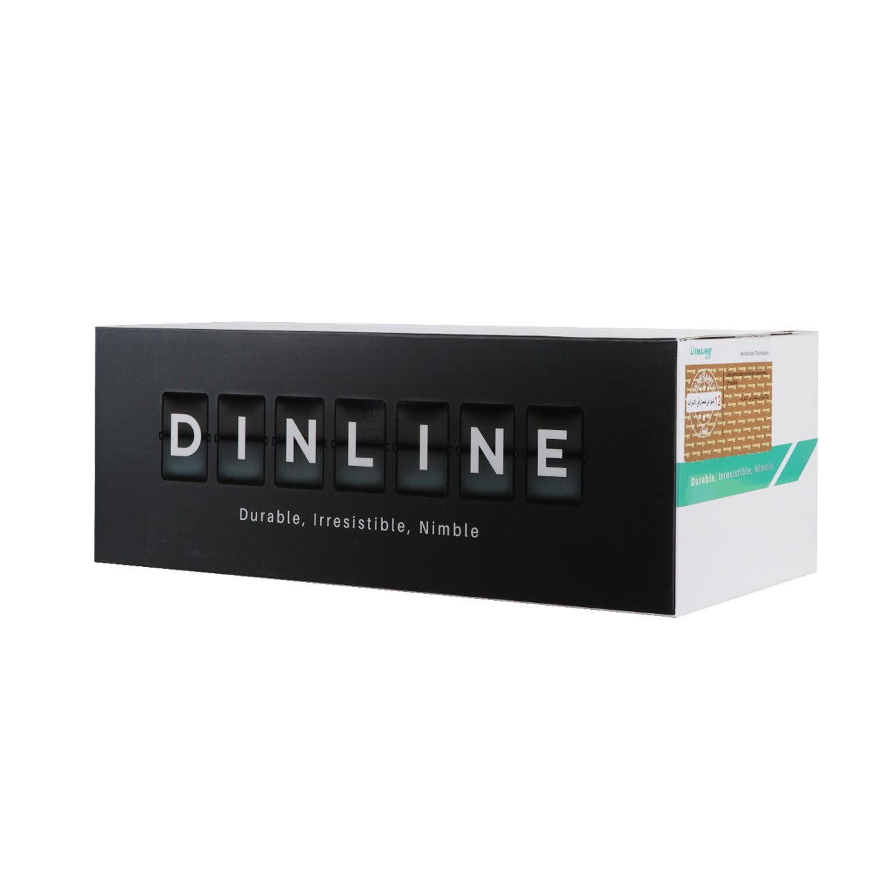 اسپیکر و شارژر وایرلس DINLINE مدل DW-300 - سفید - فروشگاه - پنل فروشگاهی eways