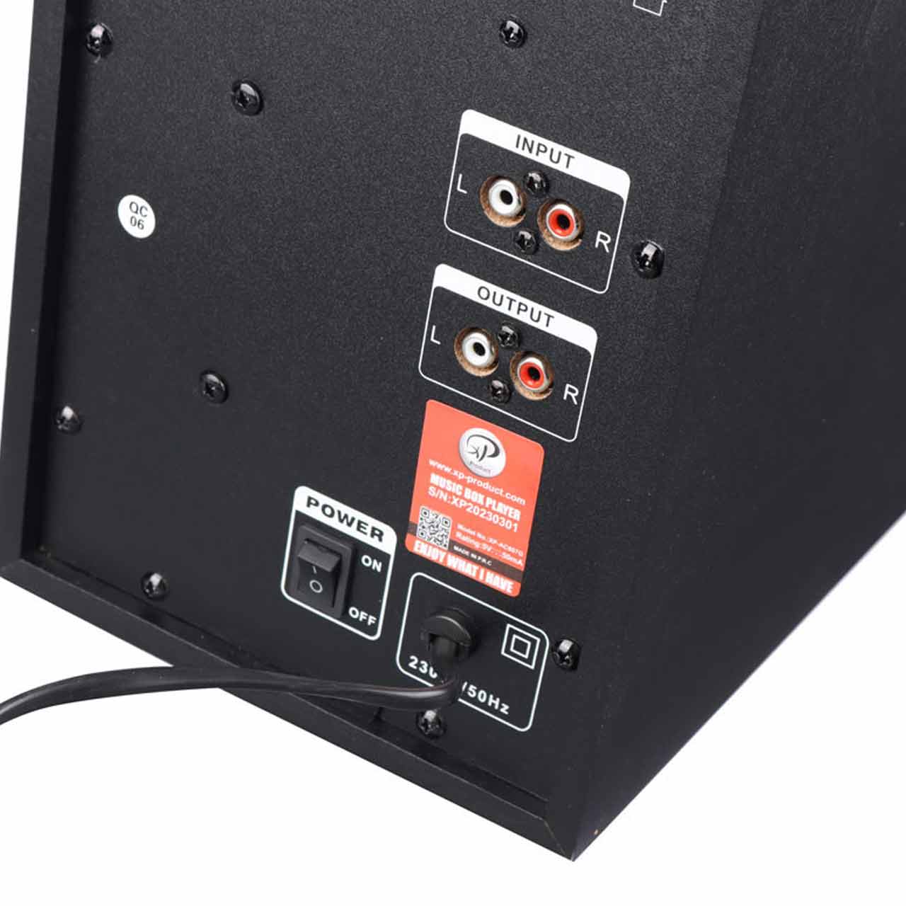 اسپیکر رومیزی (دسکتاپ) سه تکه XP Product مدل XP-AC807G - مشکی - فروشگاه - پنل فروشگاهی eways