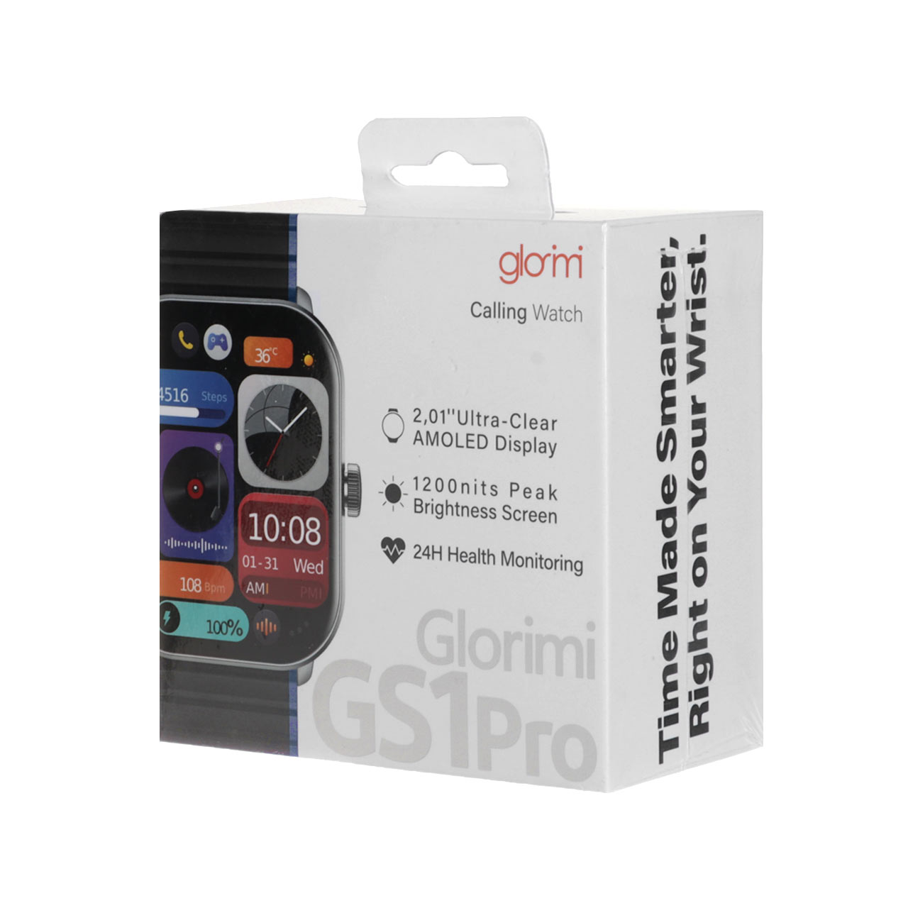 ساعت هوشمند Glorimi مدل GS1 Pro - مشکی آبی (گارانتی 18 ماهه شرکتی ...