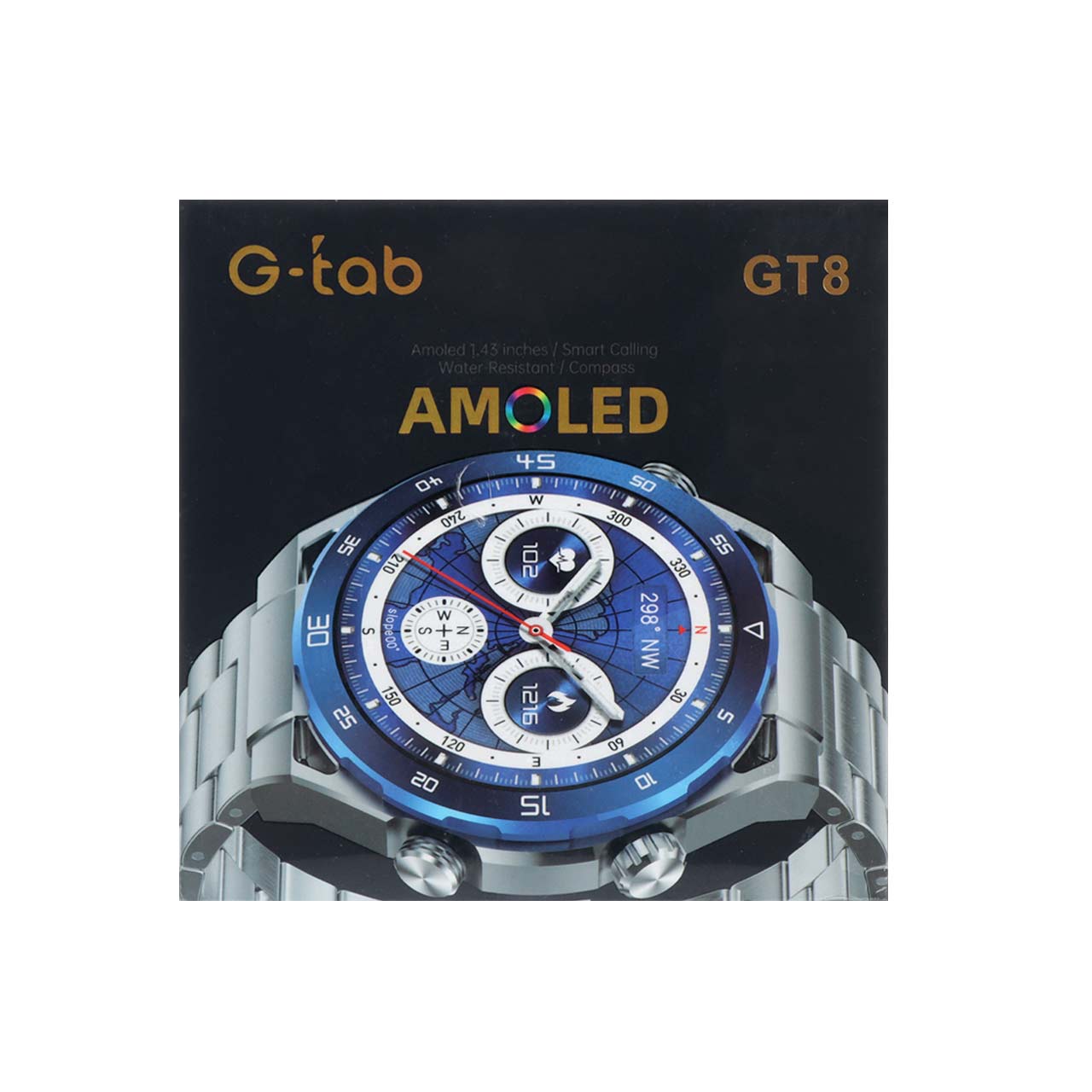 ساعت هوشمند G-tab مدل GT8 - طلایی (گارانتی 18 ماهه شرکتی) - فروشگاه ...