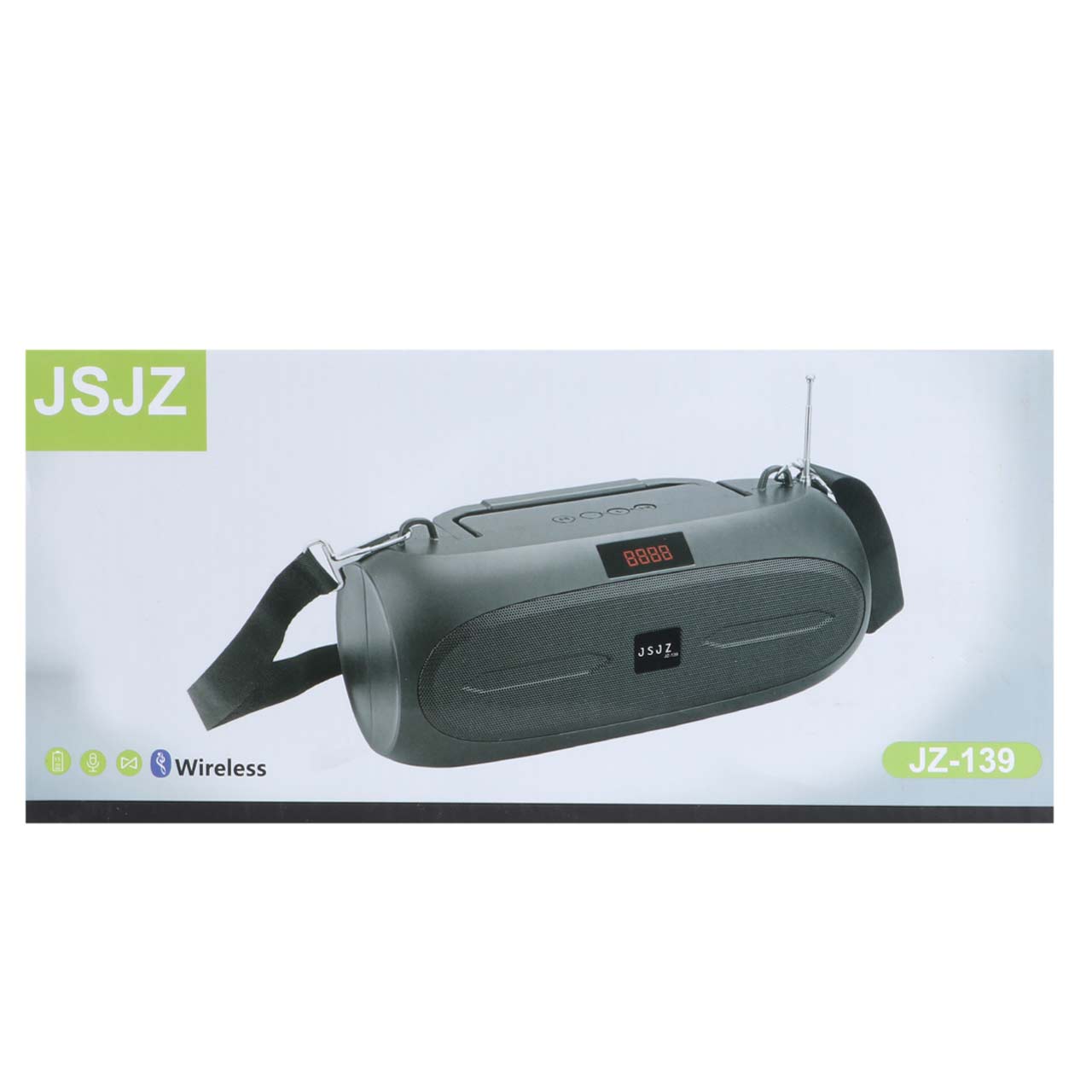 اسپیکر بی سیم JSJZ مدل JZ-139 - مشکی - MMS - فروشگاه - پنل فروشگاهی eways