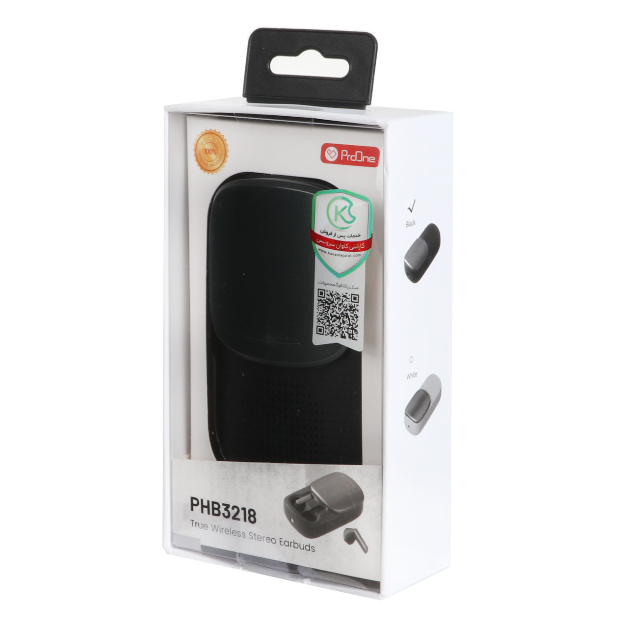 ایرفون بی سیم ProOne مدل PHB3218 - مشکی - فروشگاه - پنل فروشگاهی eways