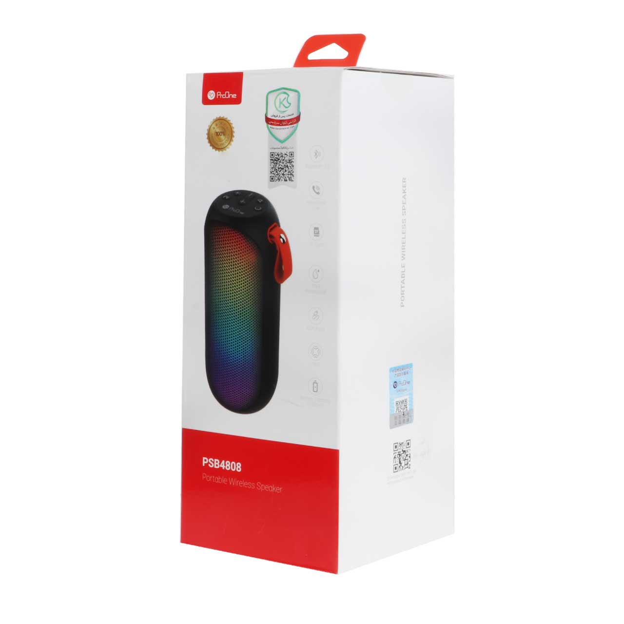 اسپیکر بی سیم ProOne مدل PSB4808 - مشکی - فروشگاه - پنل فروشگاهی eways