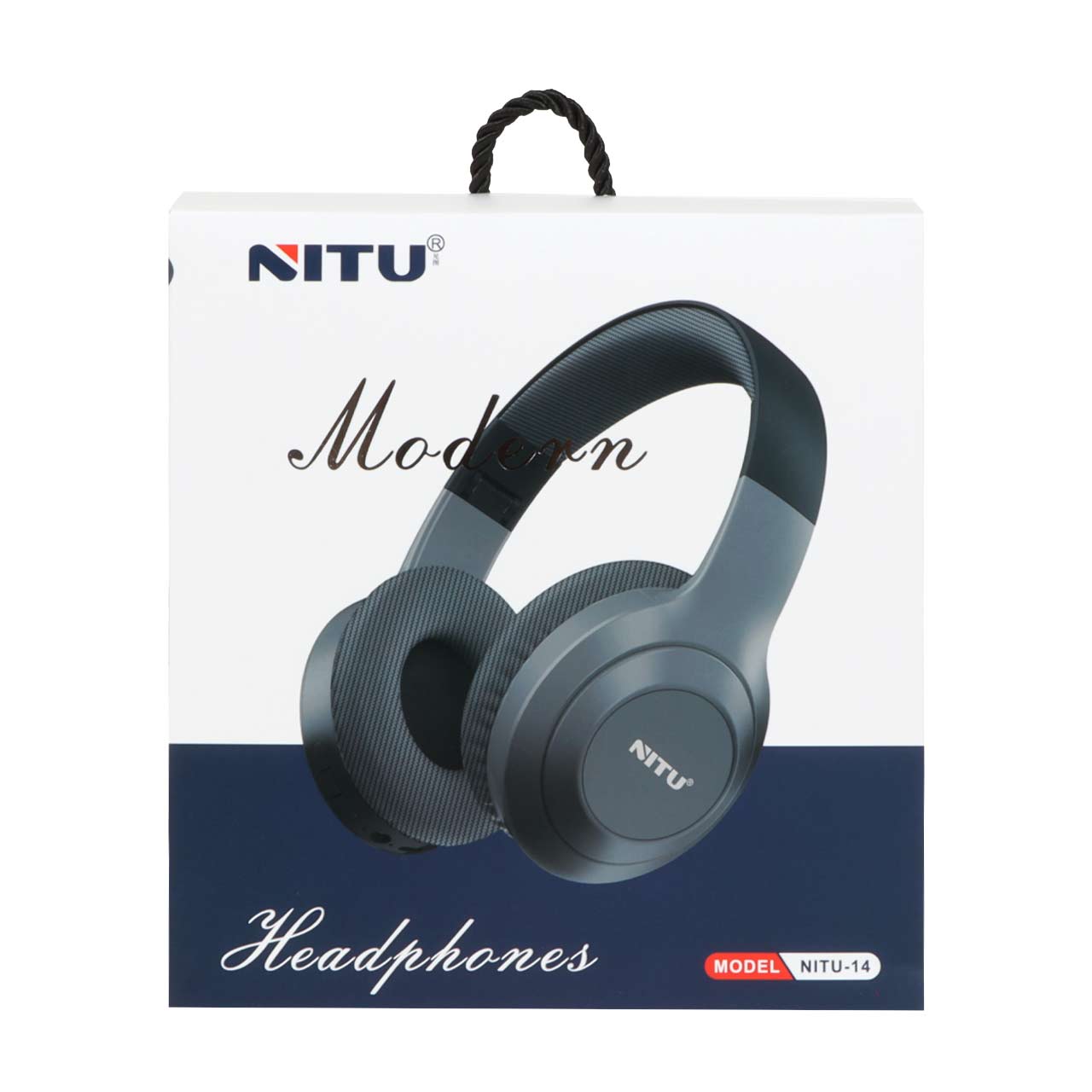 هدفون بی سیم NITU مدل 14 - آبی - فروشگاه - پنل فروشگاهی eways