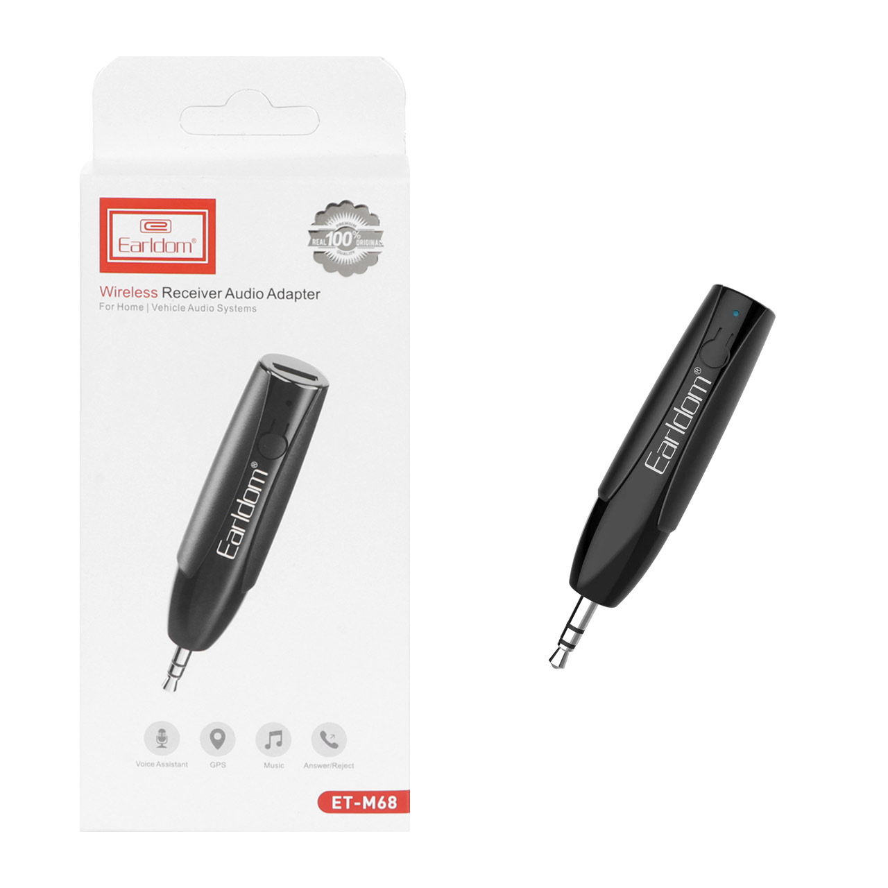 دانگل بلوتوث Earldom مدل ET-M68 - مشکی - فروشگاه - پنل فروشگاهی eways