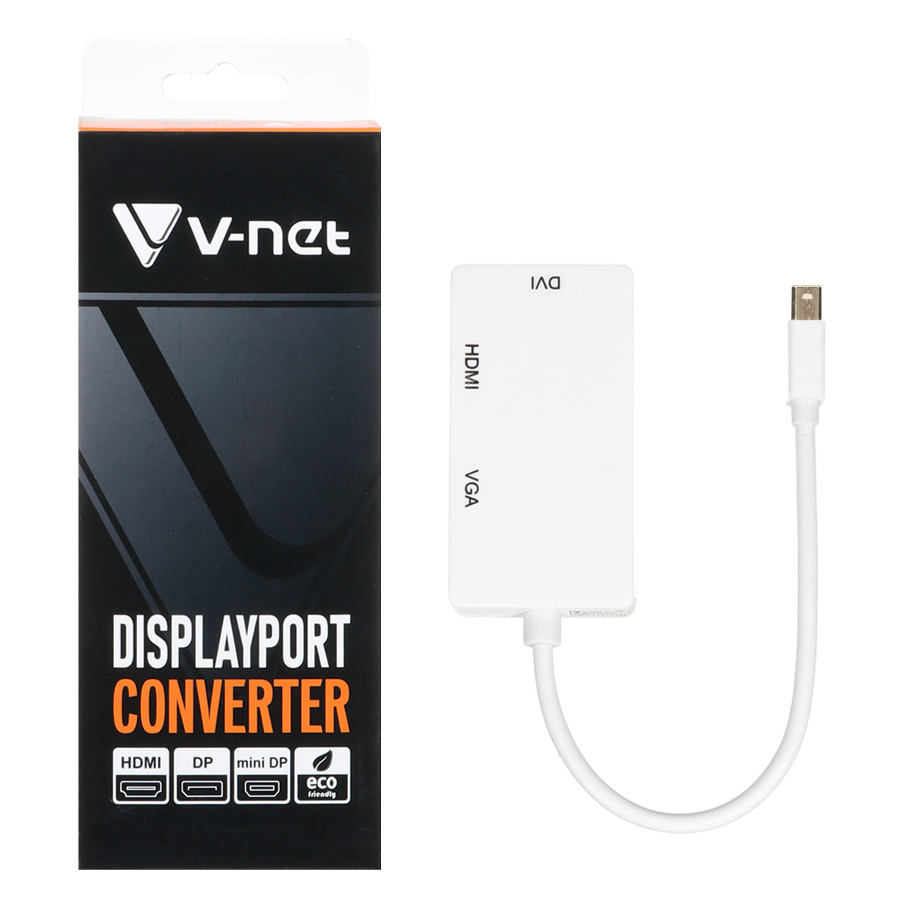 تبدیل V-Net VGA / HDMI / DVI TO Mini DisplayPort مدل V-COMDP2HDV - فروشگاه - پنل فروشگاهی eways