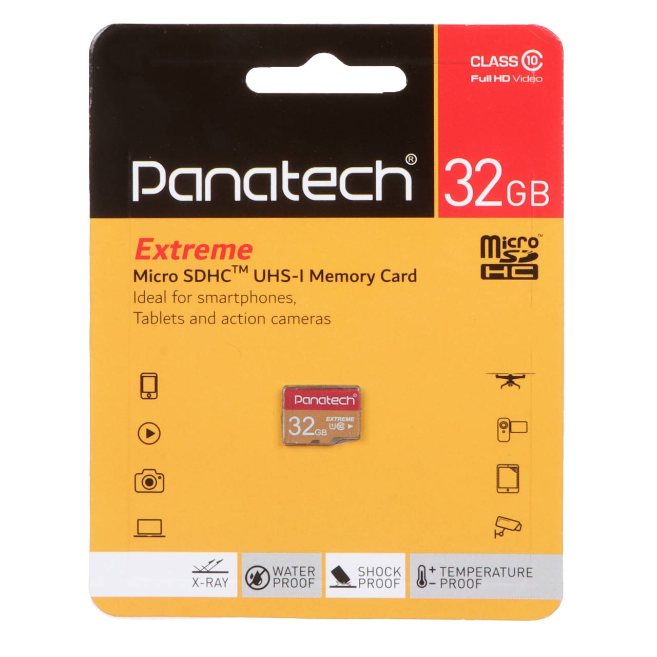 Panatech Extreme microSDHC UHS-I Class10 Full HD - 32GB (گارانتی آسان سرویس) - GRM - فروشگاه ...