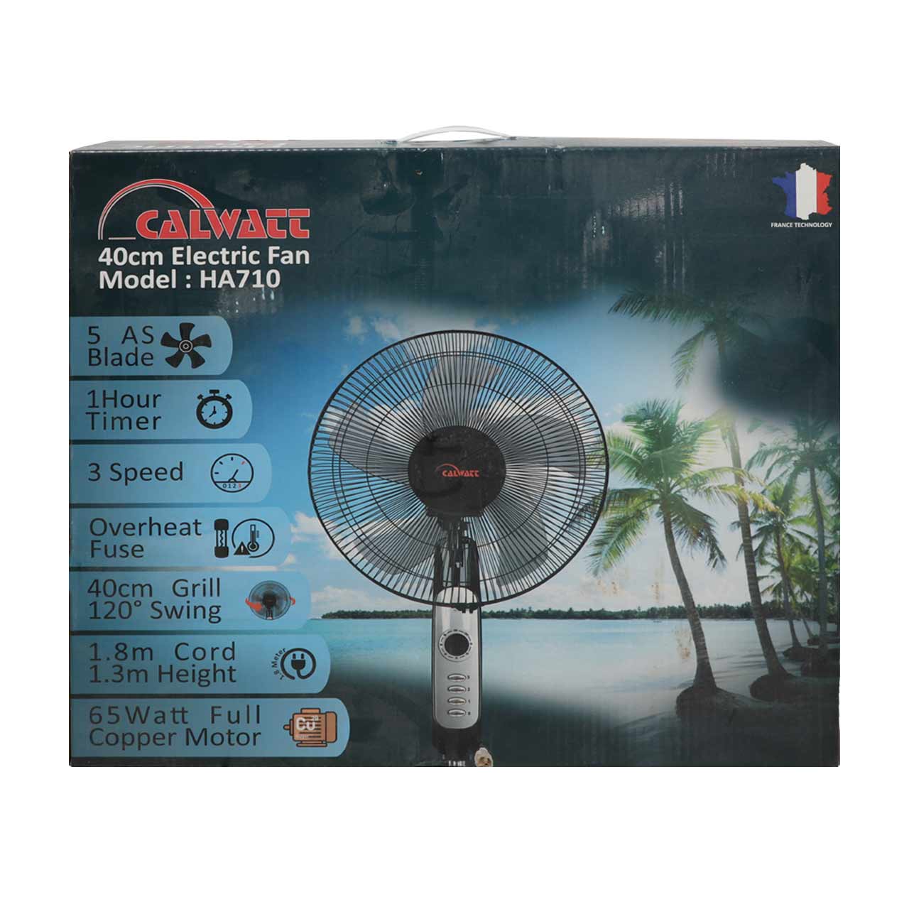 پنکه ایستاده Calwatt مدل HA710 (پک ناسالم) - فروشگاه - پنل فروشگاهی eways