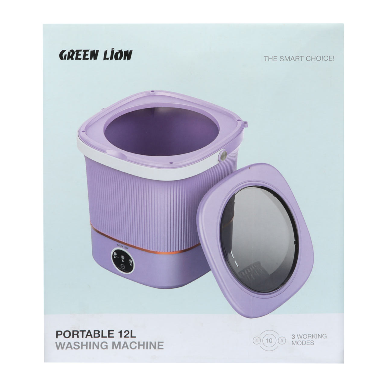 ماشین لباسشویی قابل حمل 12 لیتری Green Lion مدل GRM - Portable 12L ...