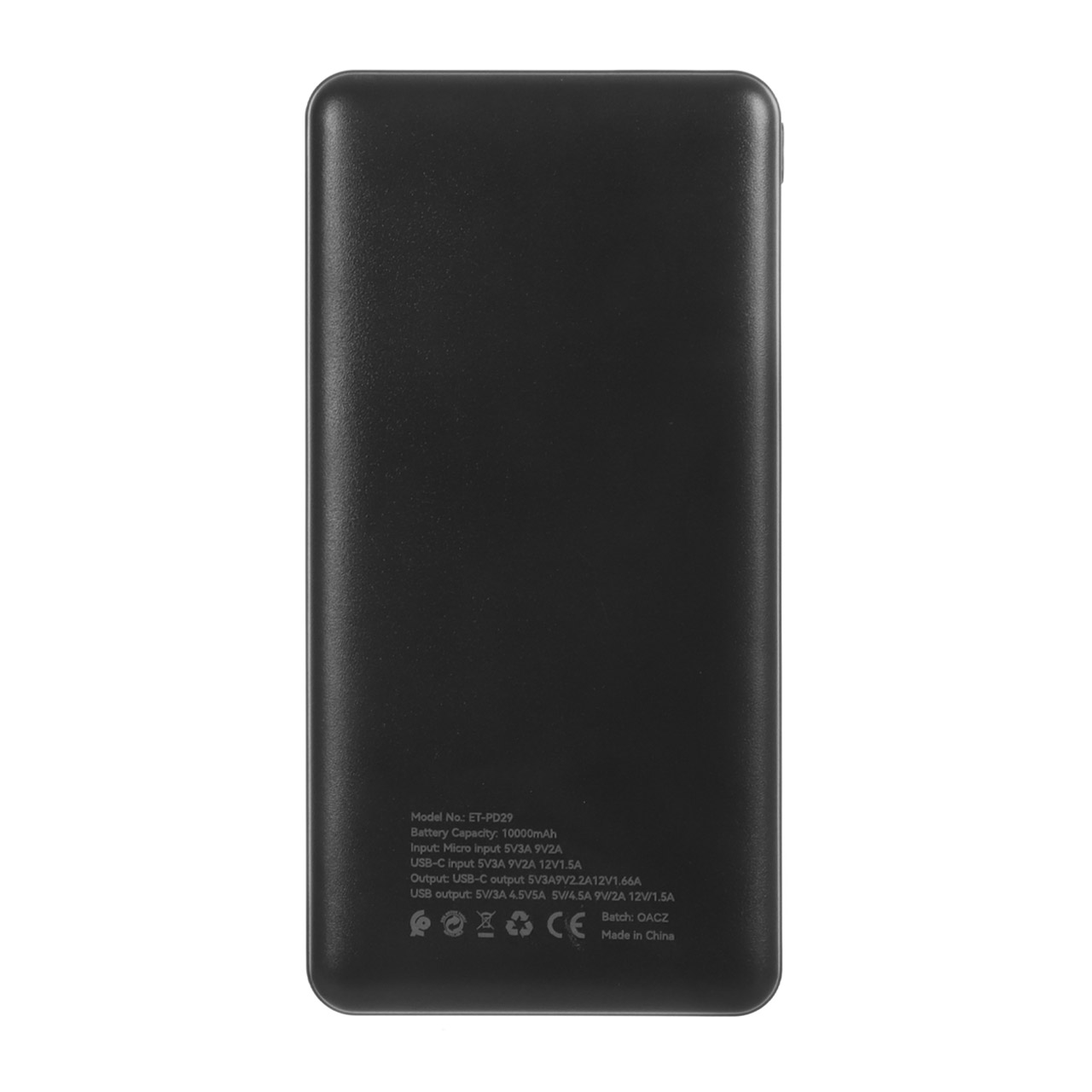 پاوربانک (PD و فست شارژ) Earldom 22.5W 10000mAh مدل PD29 - مشکی - فروشگاه - پنل فروشگاهی eways