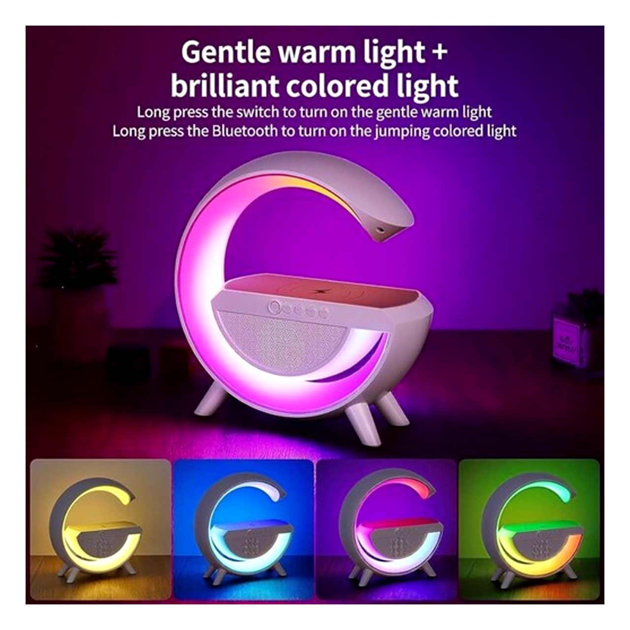 اسپیکر بی سیم مدل ZQS 1220 - سفید - فروشگاه - پنل فروشگاهی eways