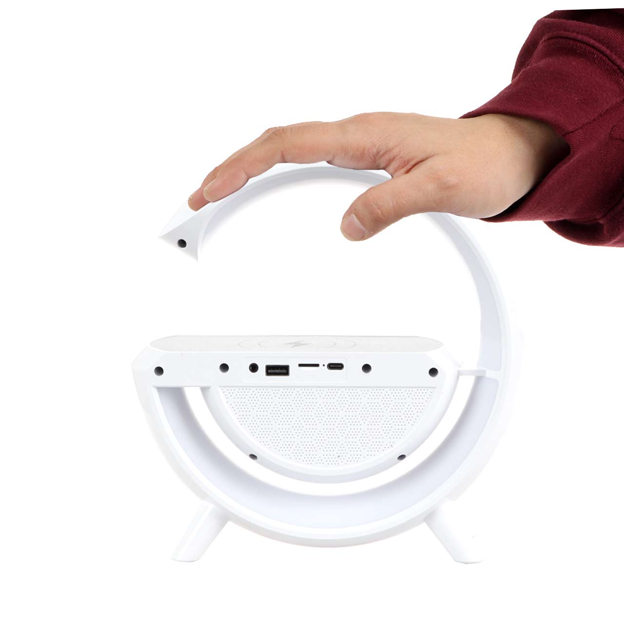 اسپیکر بی سیم مدل ZQS 1220 - سفید - فروشگاه - پنل فروشگاهی eways