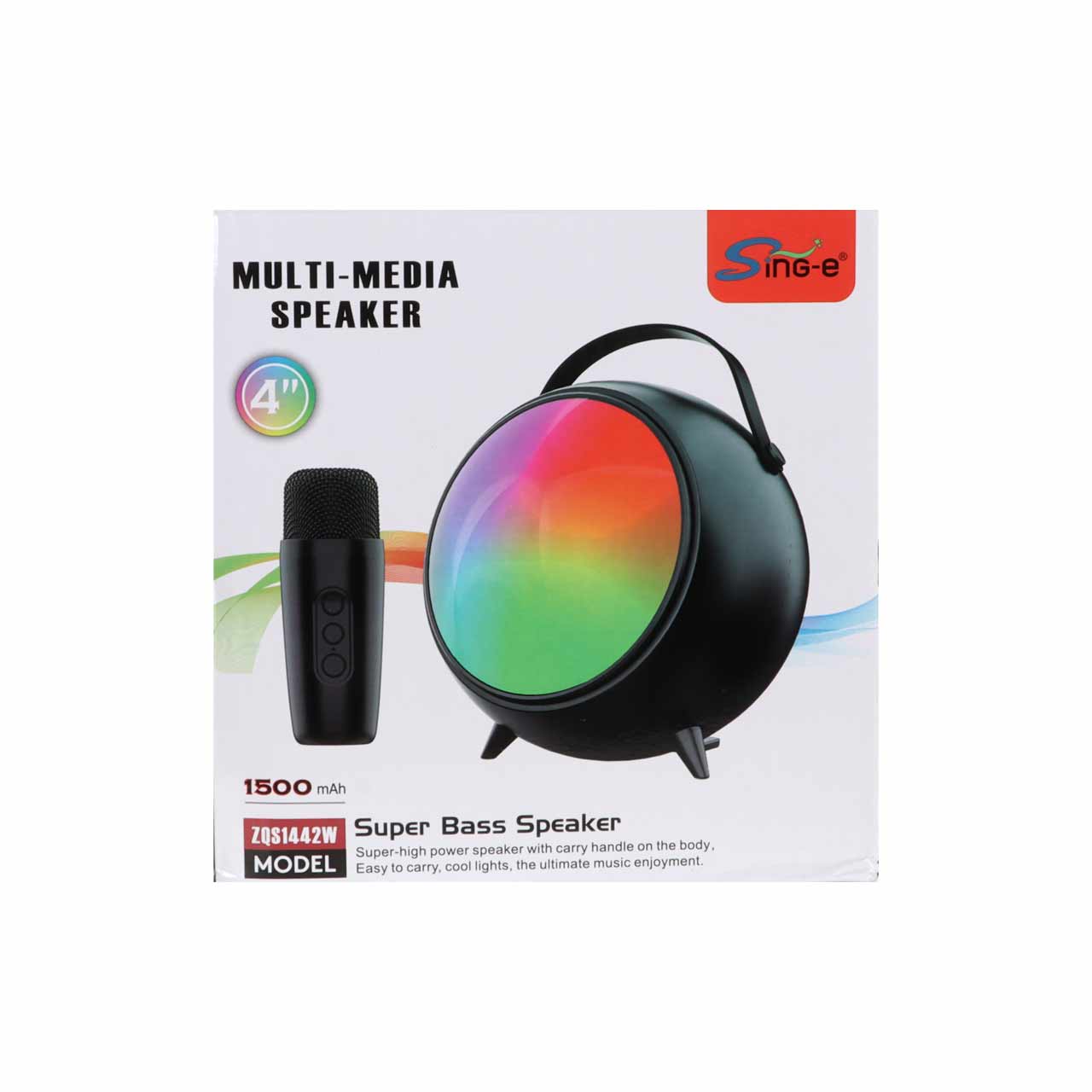 اسپیکر بی سیم SinG-e مدل ZQS 1442W - مشکی - فروشگاه - پنل فروشگاهی eways