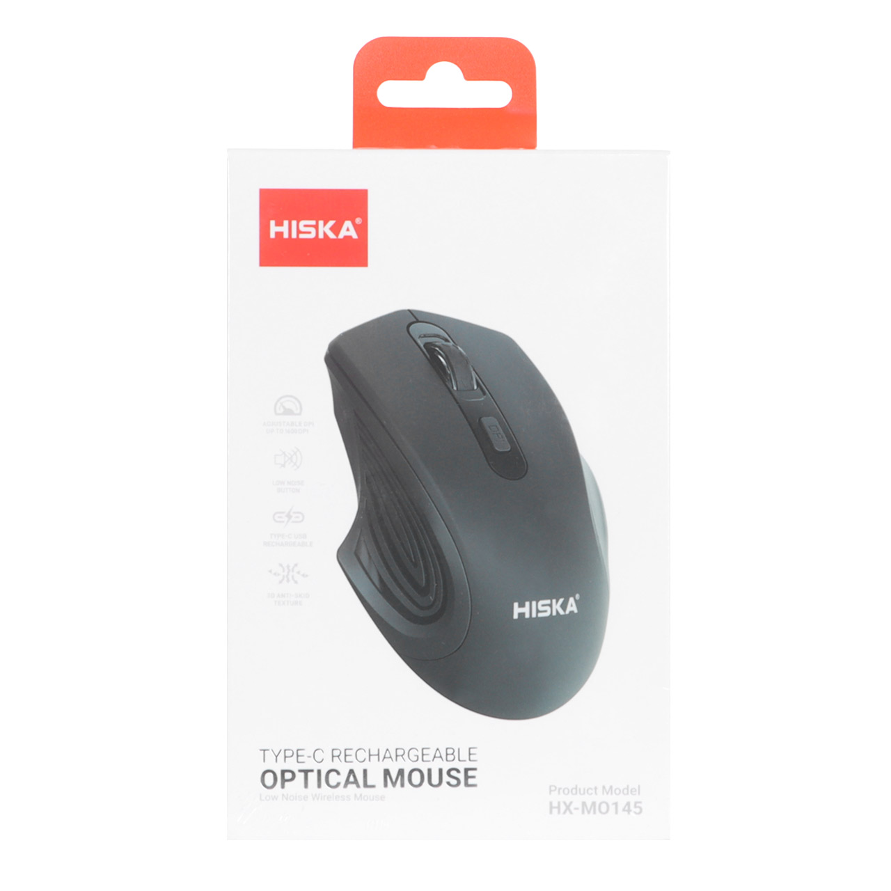 ماوس بی سیم Hiska مدل HX-MO145 - مشکی - فروشگاه - پنل فروشگاهی eways
