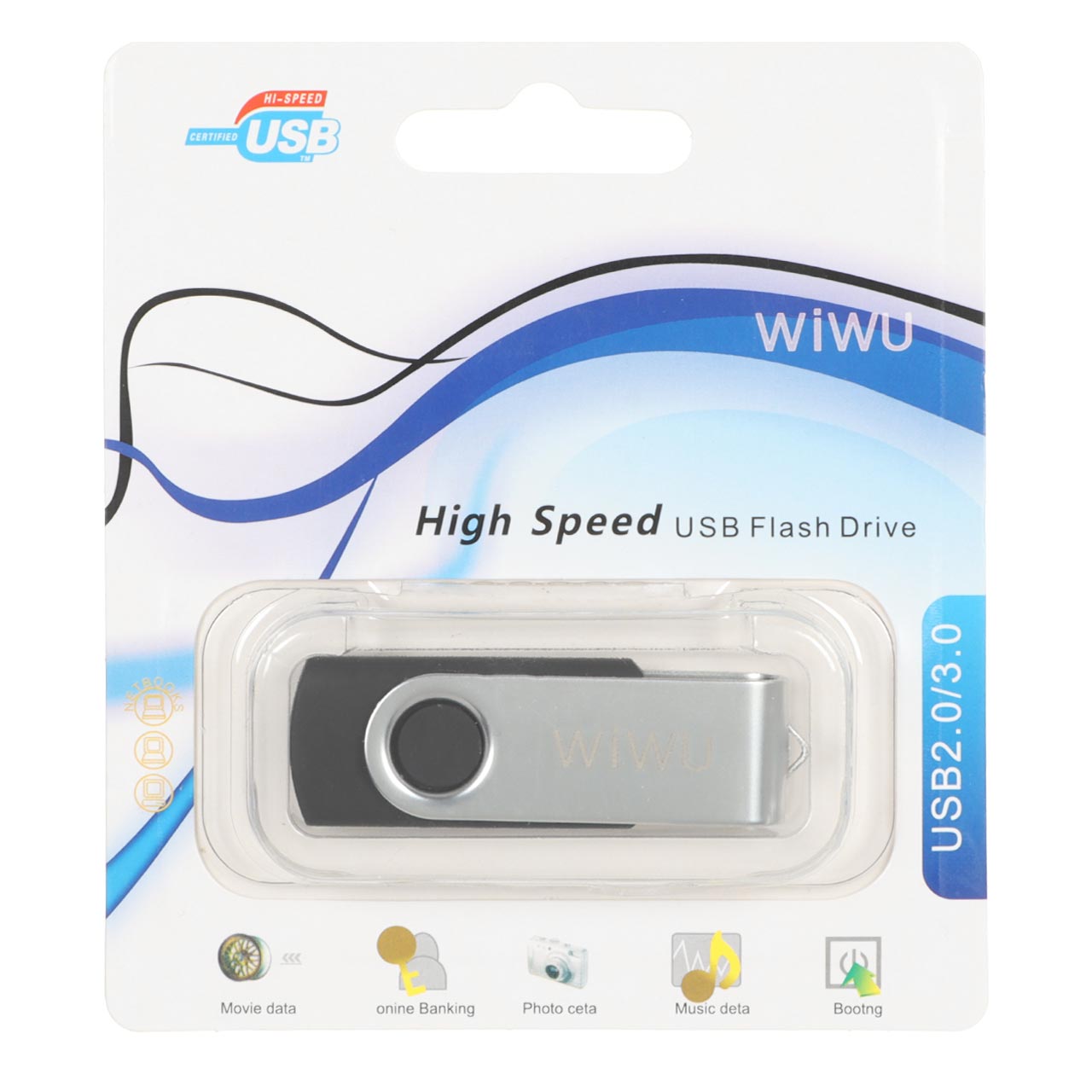 Wiwu USB3.0 Flash Memory - 128GB - فروشگاه - پنل فروشگاهی eways