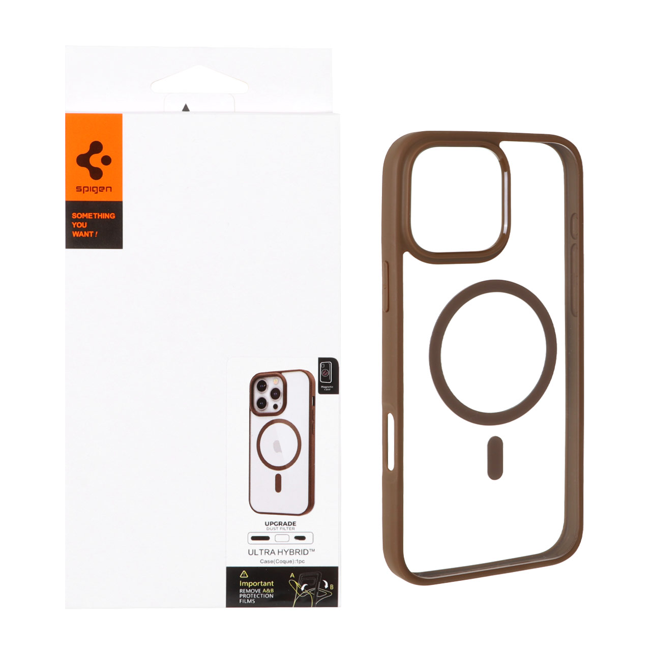 قاب اورجینال Magsafe Spigen با توری اسپیکر فلزی Apple iPhone 16 Pro Max ...