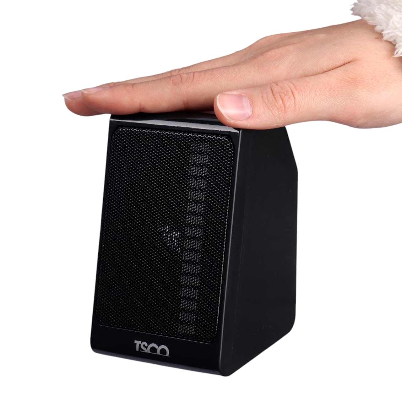 اسپیکر رومیزی (دسکتاپ) دو تکه TSCO مدل TS 2057 - مشکی - فروشگاه - پنل فروشگاهی eways