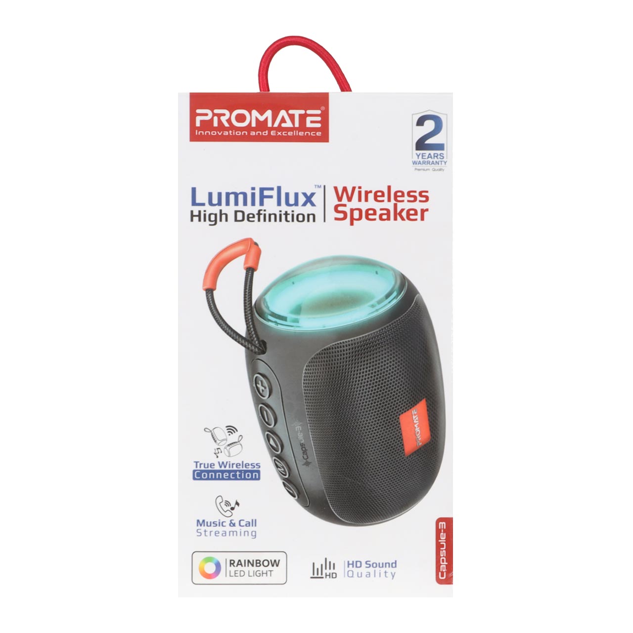 اسپیکر بی سیم Promate مدل Capsule-3 - مشکی - فروشگاه - پنل فروشگاهی eways
