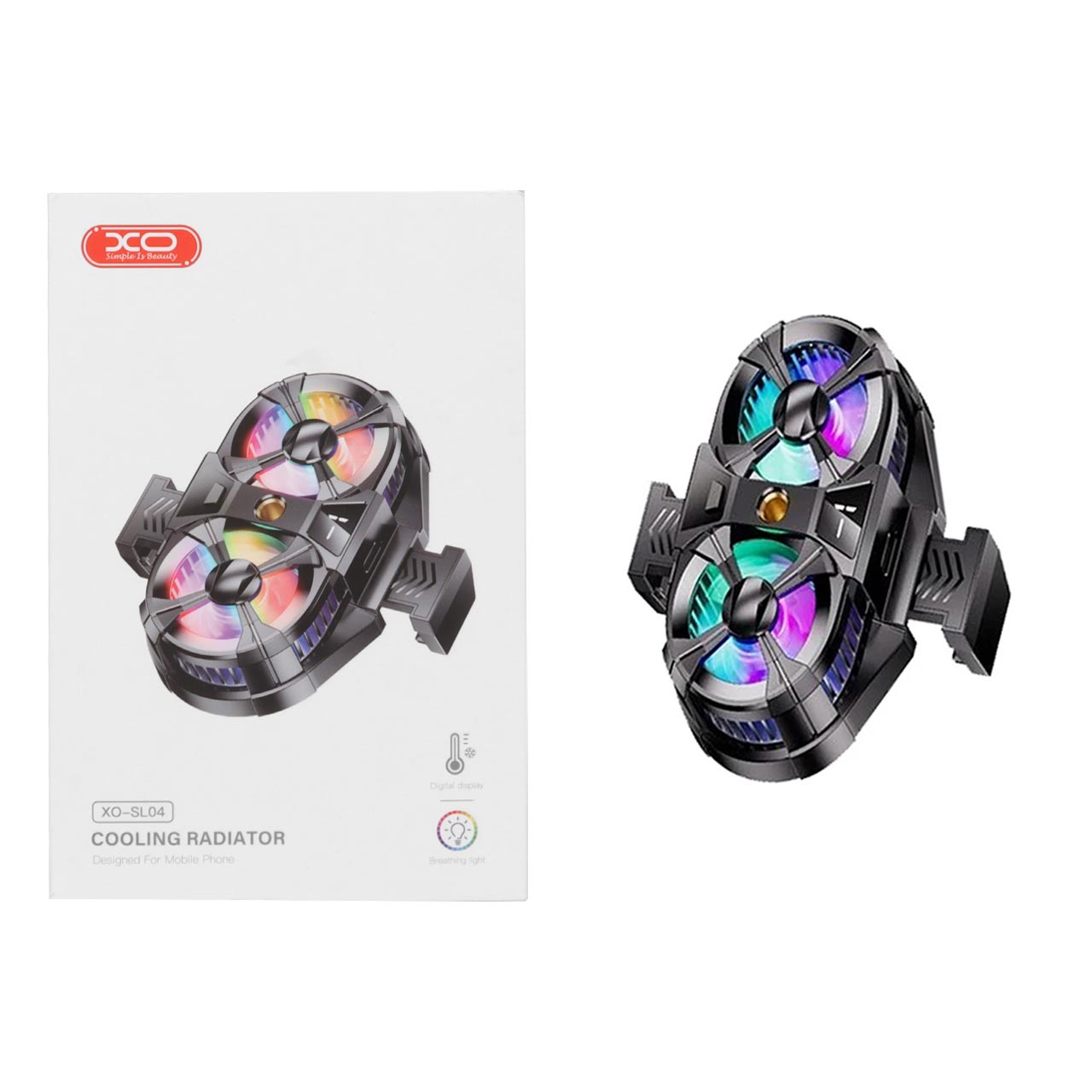 فن خنک کننده گوشی موبایل XO مدل XO-SL04 - مشکی - فروشگاه - پنل فروشگاهی eways