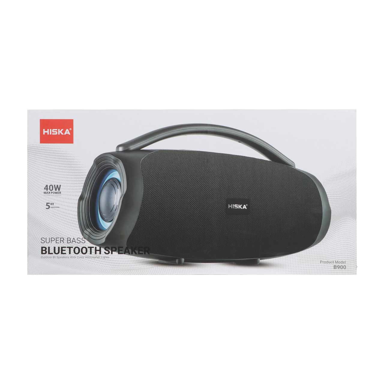 اسپیکر بی سیم Hiska مدل B900 - مشکی - فروشگاه - پنل فروشگاهی eways