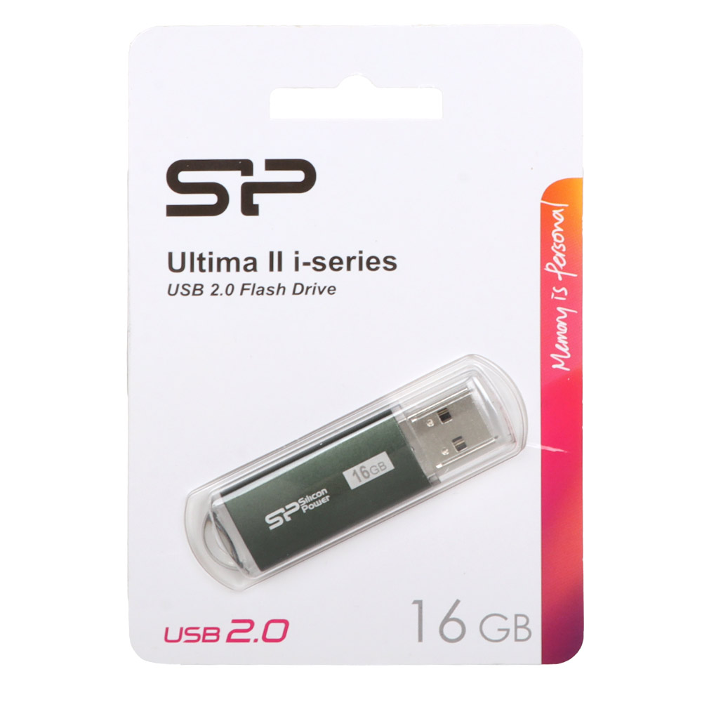 Silicon Power Ultima II i-Series USB2.0 Flash Memory-16GB - سبز(گارانتی متین) - فروشگاه - پنل ...