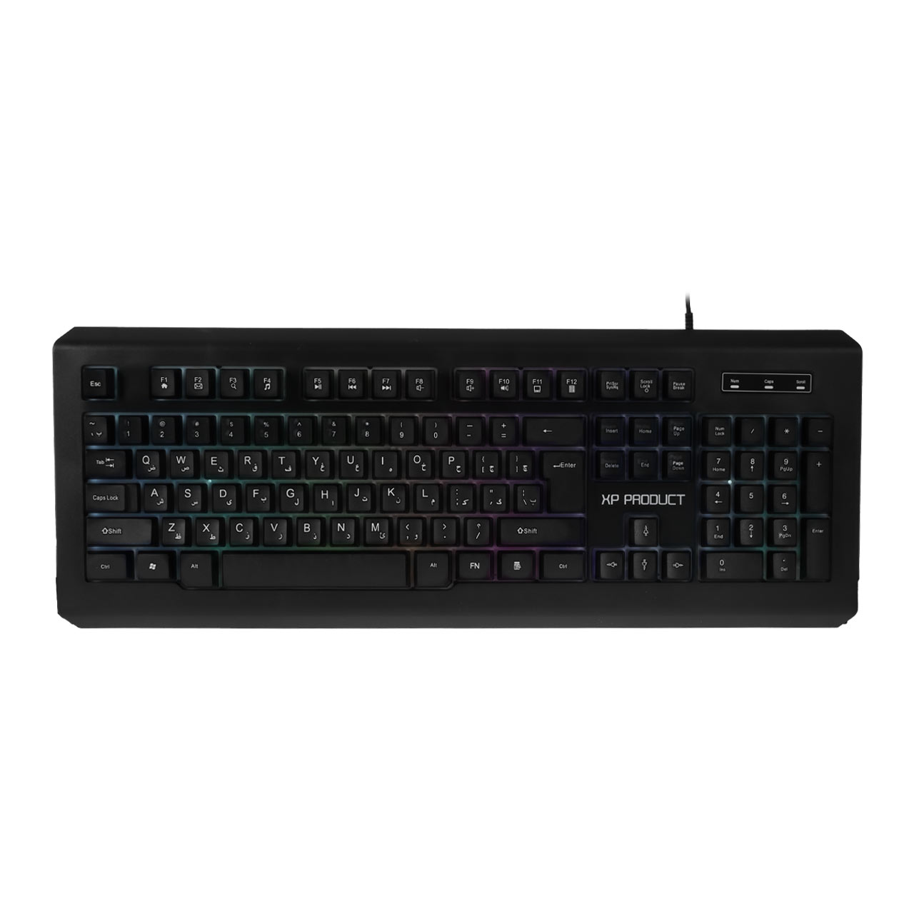 کیبورد با سیم گیمینگ XP Product مدل XP-11100N - مشکی - فروشگاه - پنل فروشگاهی eways