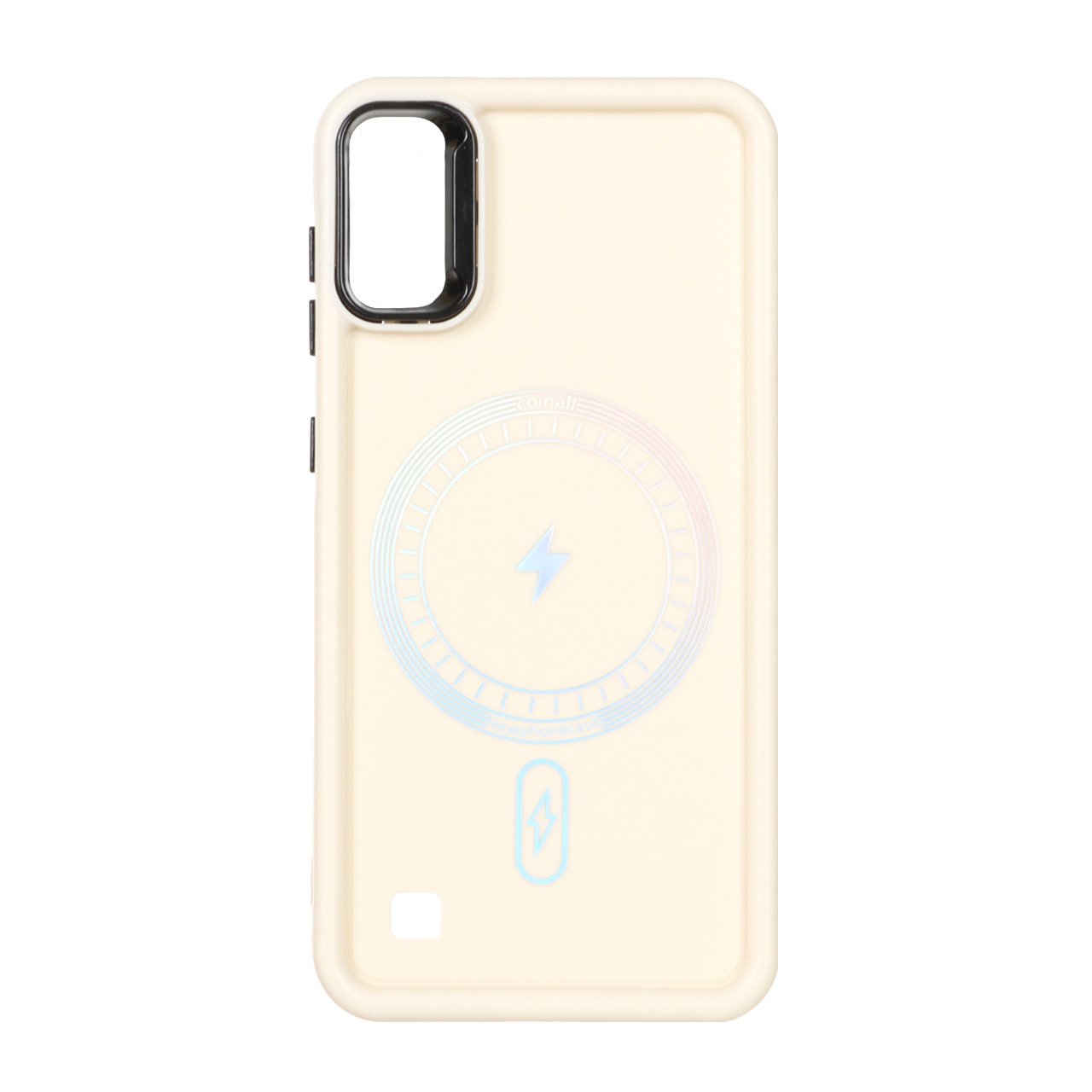 قاب Solid Case طرح مگ سیف Coinall مدل Samsung Galaxy A10 / M10 - کرم ...