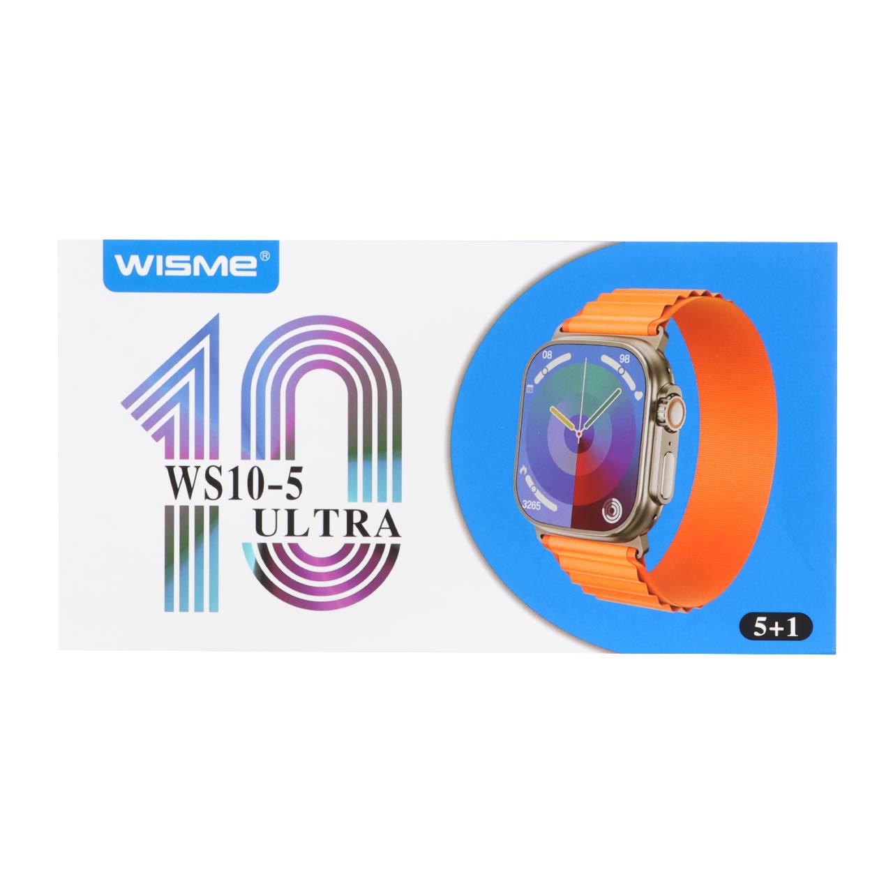 پک ساعت هوشمند WISME مدل WS10-5 ULTRA- طلایی - DST (گارانتی شش ماهه) - فروشگاه - پنل فروشگاهی eways
