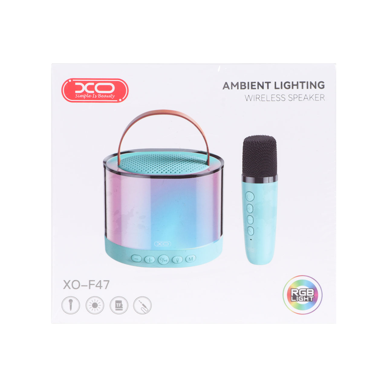 اسپیکر بی سیم XO مدل XO-F47 - آبی - فروشگاه - پنل فروشگاهی eways