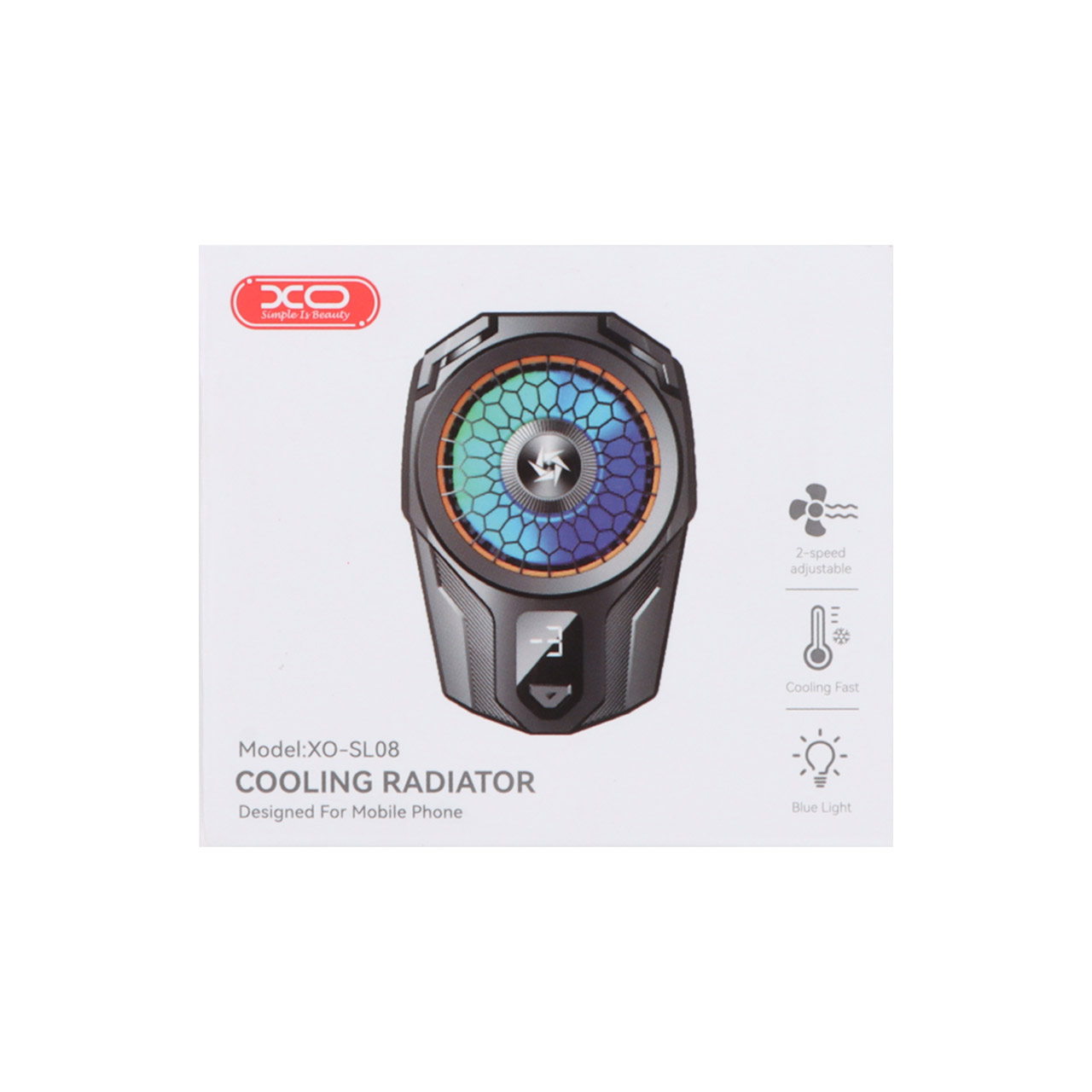 فن خنک کننده گوشی موبایل XO مدل XO-SL08 - مشکی - فروشگاه - پنل فروشگاهی eways