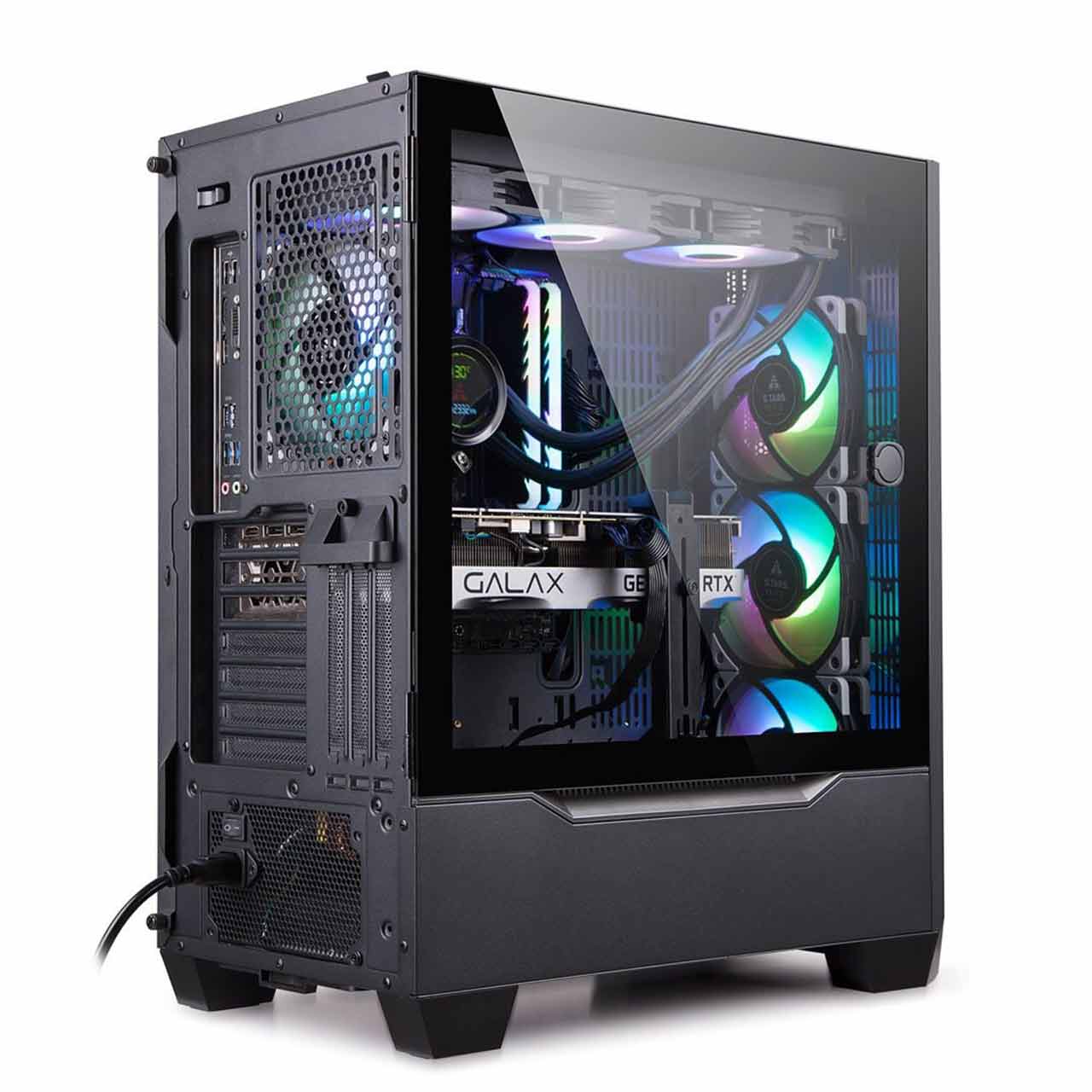 کیس گیمینگ TSCO مدل GC 4496 - مشکی - فروشگاه - پنل فروشگاهی eways