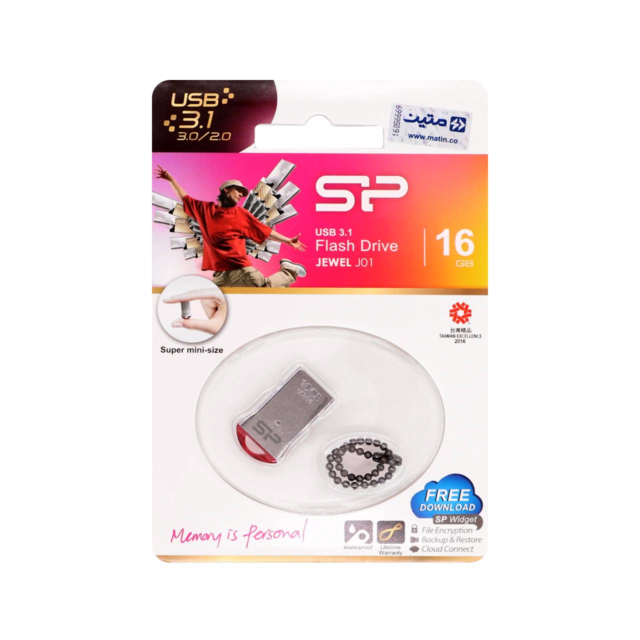 Silicon Power JEWEL J01 USB3.1 Flash Memory-16GB (گارانتی متین) - فروشگاه - پنل فروشگاهی eways