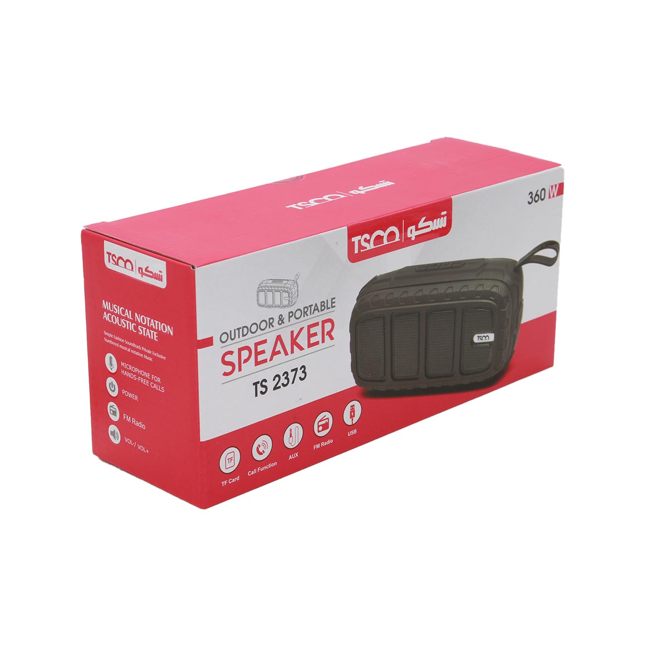 اسپیکر بی سیم تسکو مدل TS 2373 - مشکی (Open Box) - فروشگاه - پنل فروشگاهی eways