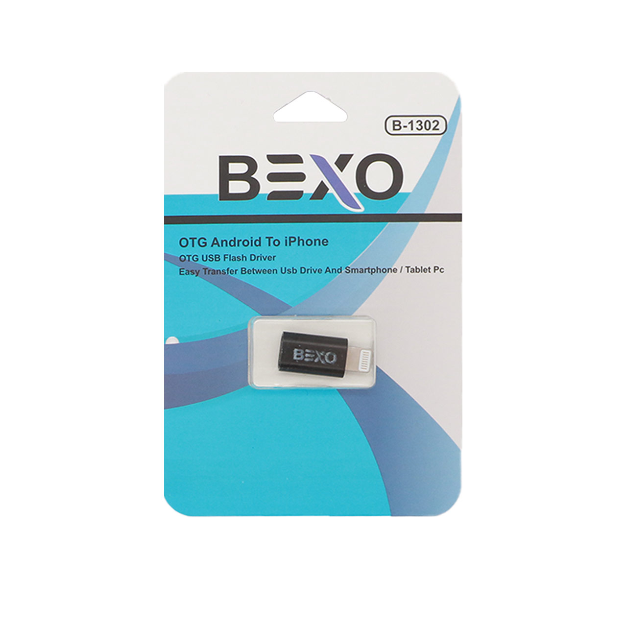 تبدیل Bexo OTG اندروید به آیفون مدل B-1302 - فروشگاه - پنل فروشگاهی eways