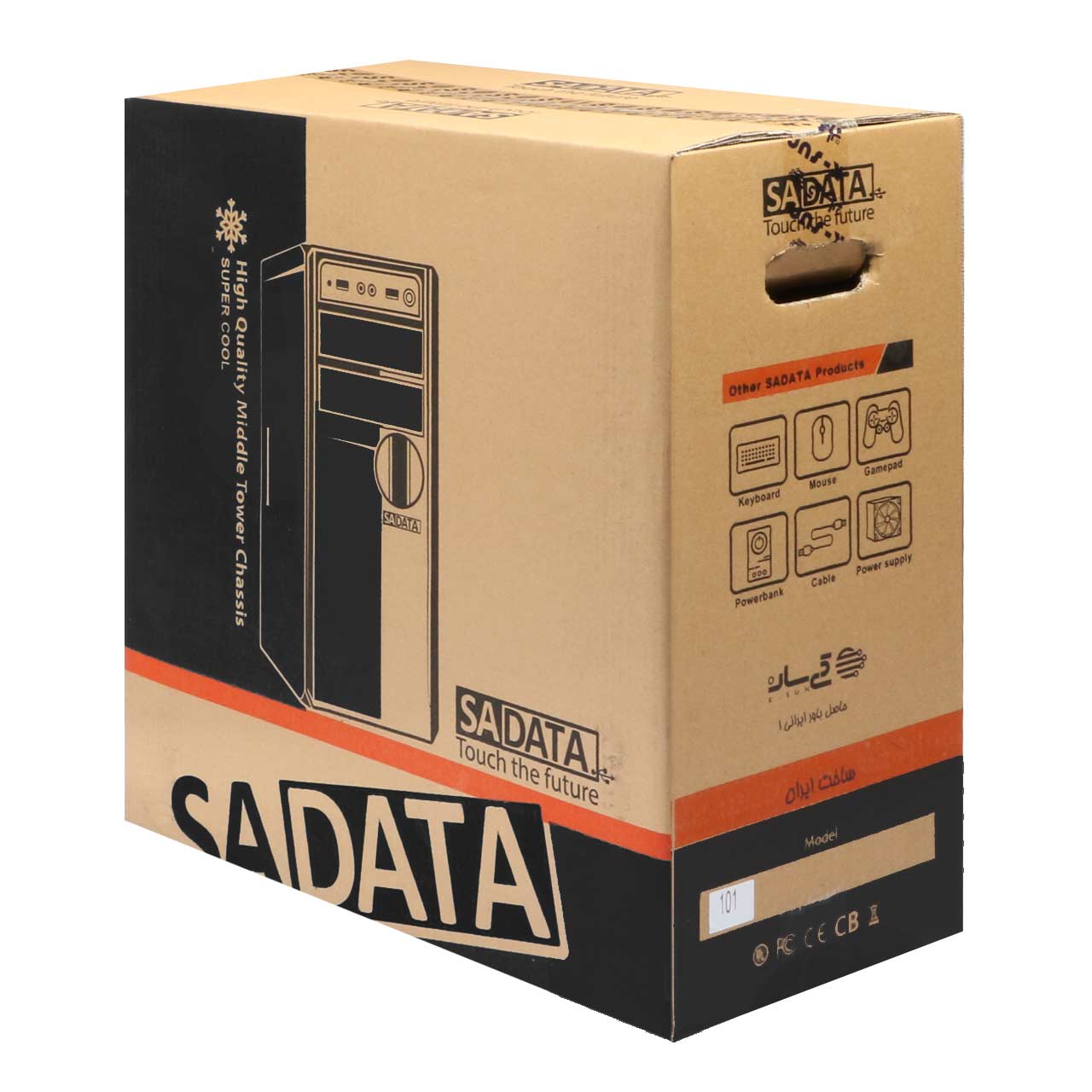 کیس کامپیوتر SADATA مدل 101 - فروشگاه - پنل فروشگاهی eways