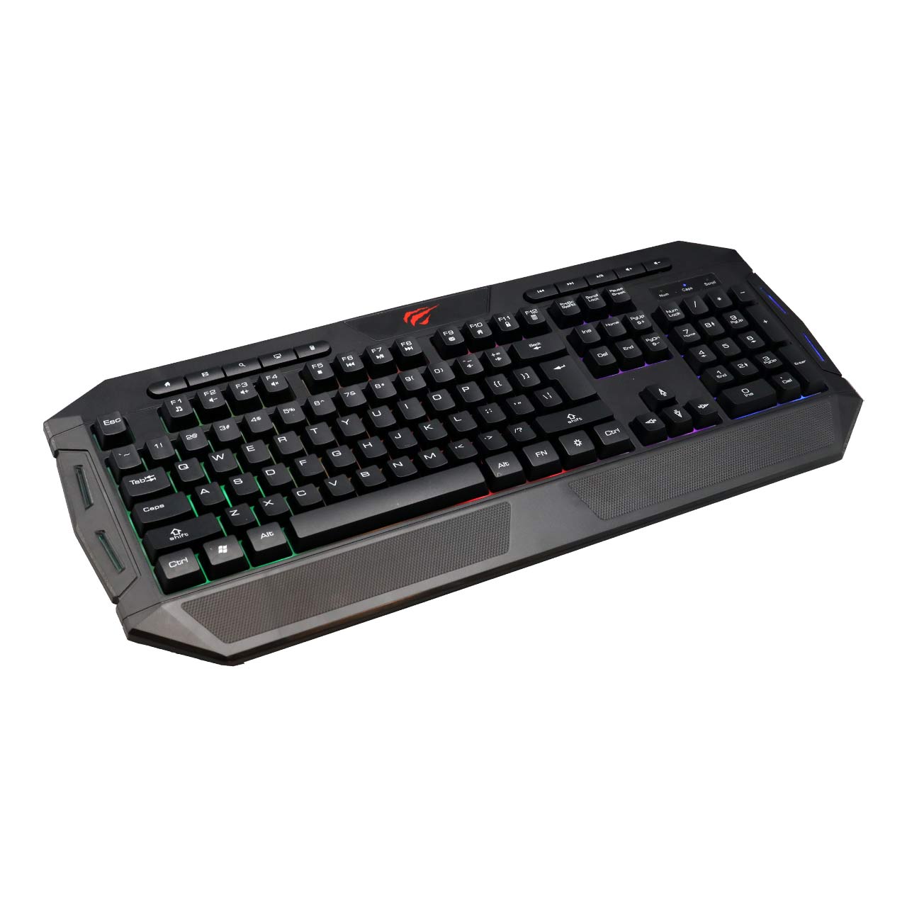 ست گیم کیبورد و ماوس و هدفون و ماوس پد Havit مدل Kb 501cm مشکی