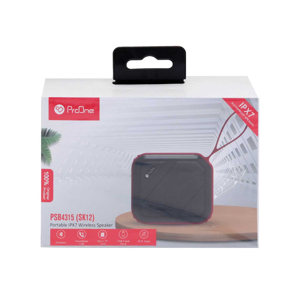 اسپیکر ضد آب بی سیم proOne مدل PSB4315(SK12) - قرمز (تعمیری) - فروشگاه - پنل فروشگاهی eways