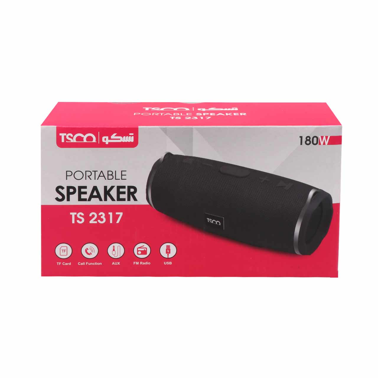 اسپیکر بی سیم تسکو مدل TS 2317 - مشکی - فروشگاه - پنل فروشگاهی eways