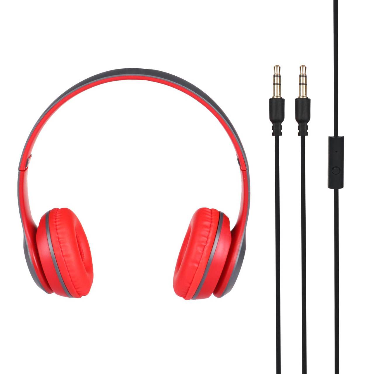 هدست با سیم Datis مدل DS-8047-طوسی قرمز - فروشگاه - پنل فروشگاهی eways