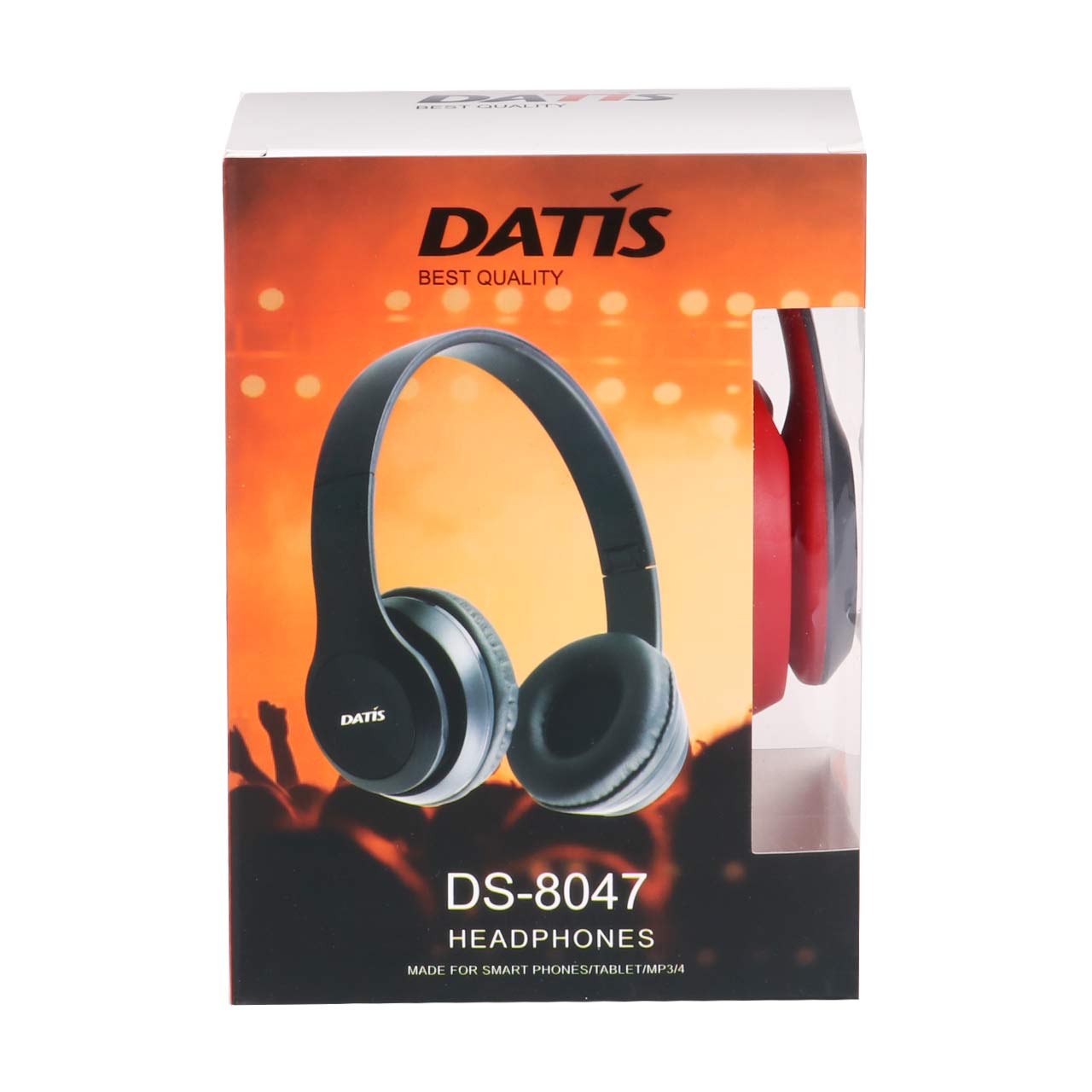 هدست با سیم Datis مدل DS-8047-طوسی قرمز - فروشگاه - پنل فروشگاهی eways