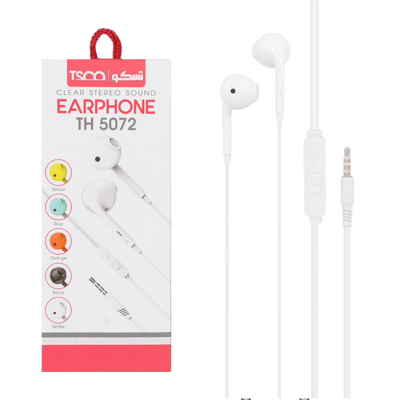 هندزفری با سیم تسکو TH 5072 - سفید - فروشگاه - پنل فروشگاهی eways