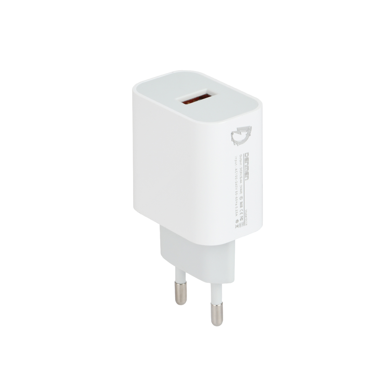 شارژر دیواری 12W فست تک پورت DENMEN مدل DC03 - سفید - CH (گارانتی یکساله ایویز) - فروشگاه - پنل ...
