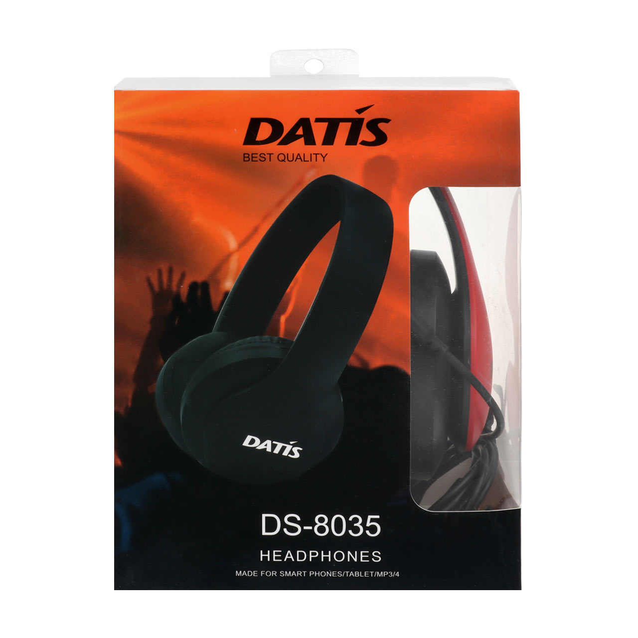 هدست با سیم Datis مدل DS-8035 - قرمز مشکی - فروشگاه - پنل فروشگاهی eways