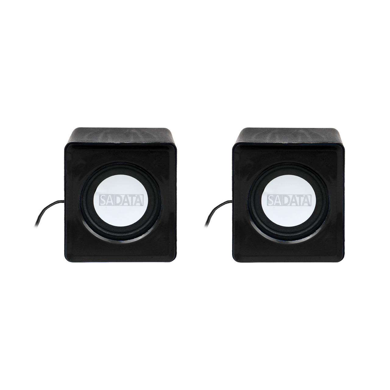 اسپیکر دسکتاپ دو تکه SADATA مدل SD-02 - مشکی - فروشگاه - پنل فروشگاهی eways