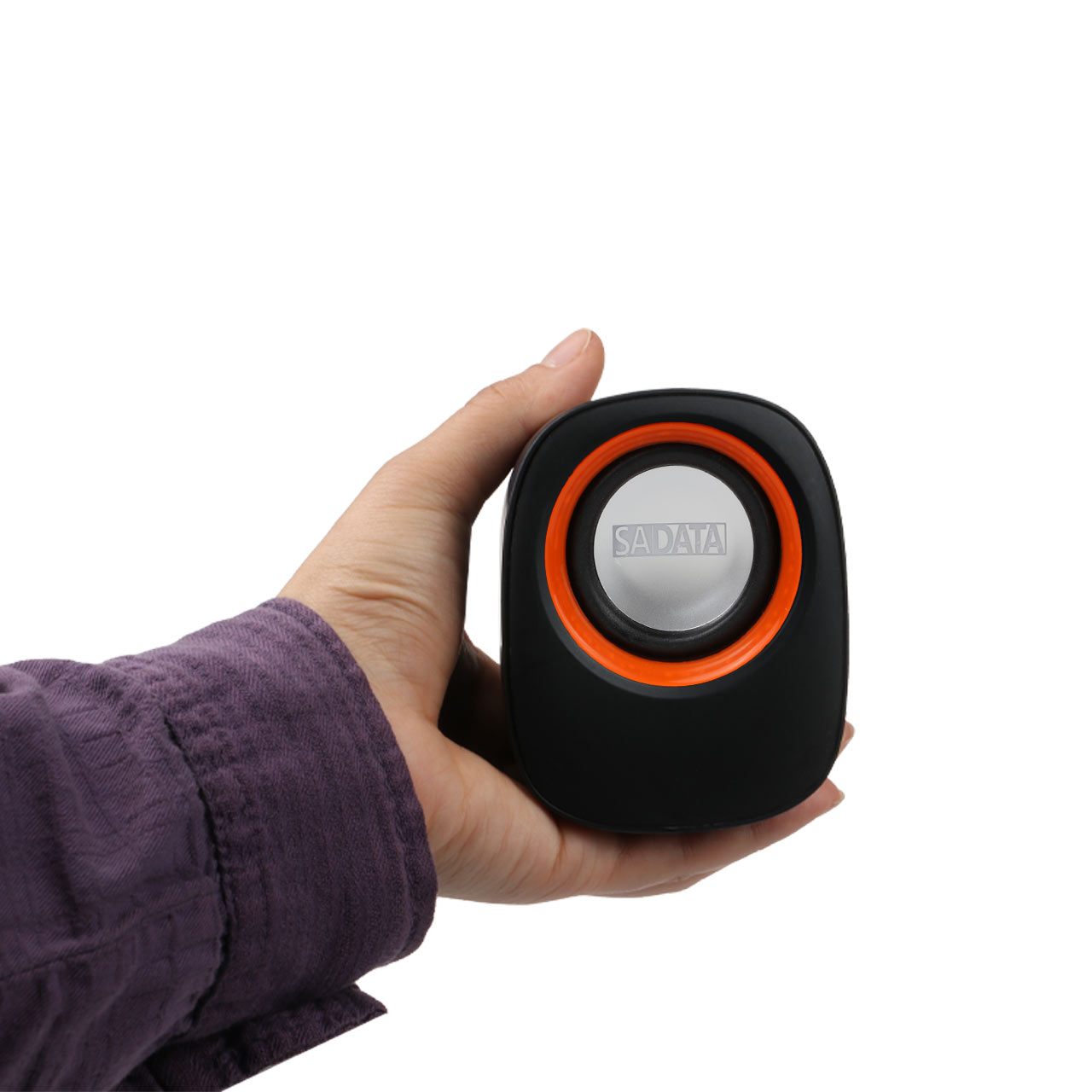 اسپیکر دسکتاپ دو تکه SADATA مدل SD-05 - نارنجی - فروشگاه - پنل فروشگاهی eways