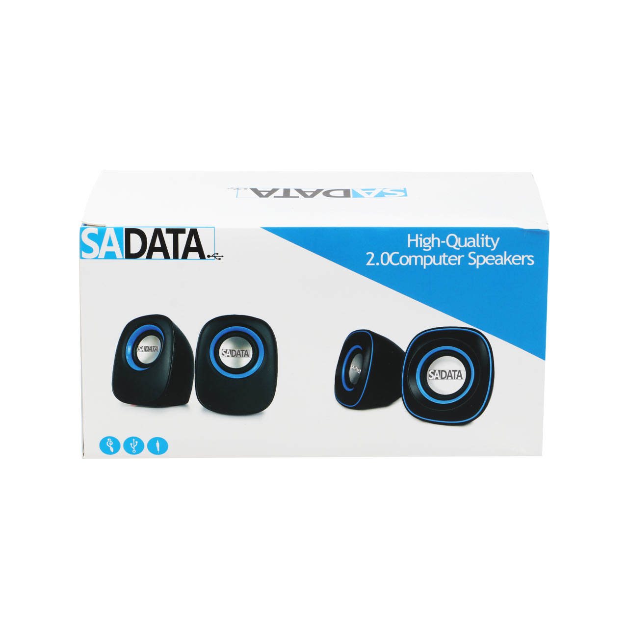 اسپیکر دسکتاپ دو تکه SADATA مدل SD-05 - نارنجی - فروشگاه - پنل فروشگاهی eways