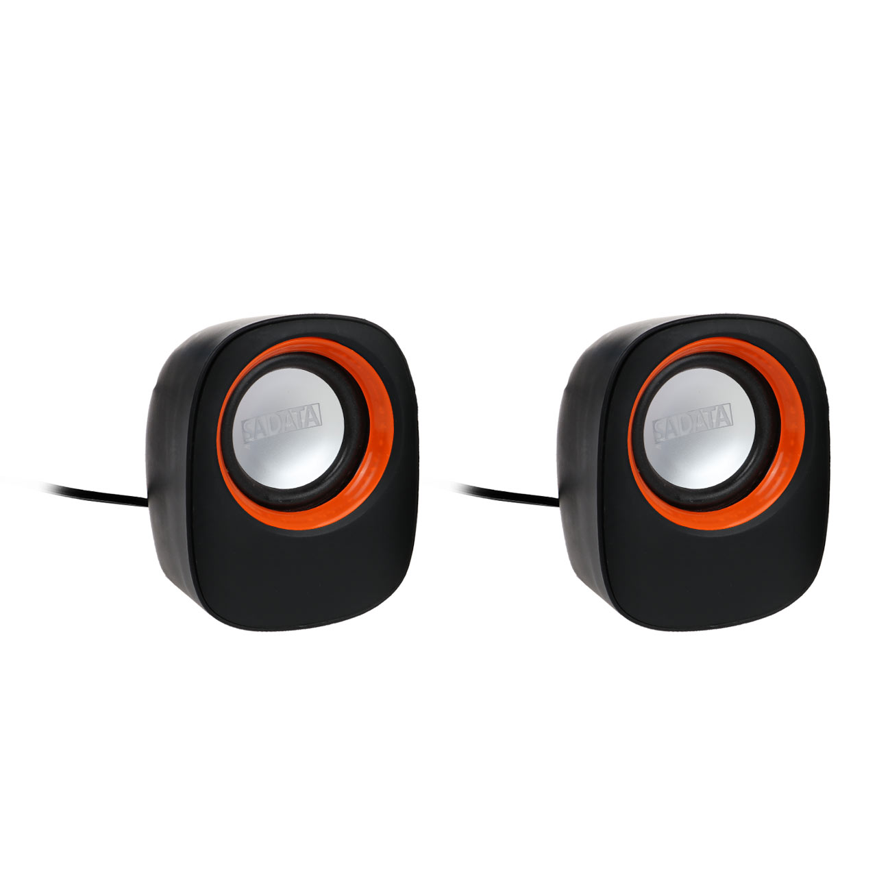اسپیکر دسکتاپ دو تکه SADATA مدل SD-05 - نارنجی - فروشگاه - پنل فروشگاهی eways